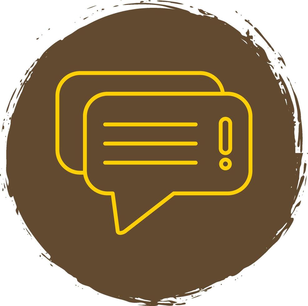 Error Message Line Circle Yellow Icon 39184934 Vector Art at Vecteezy