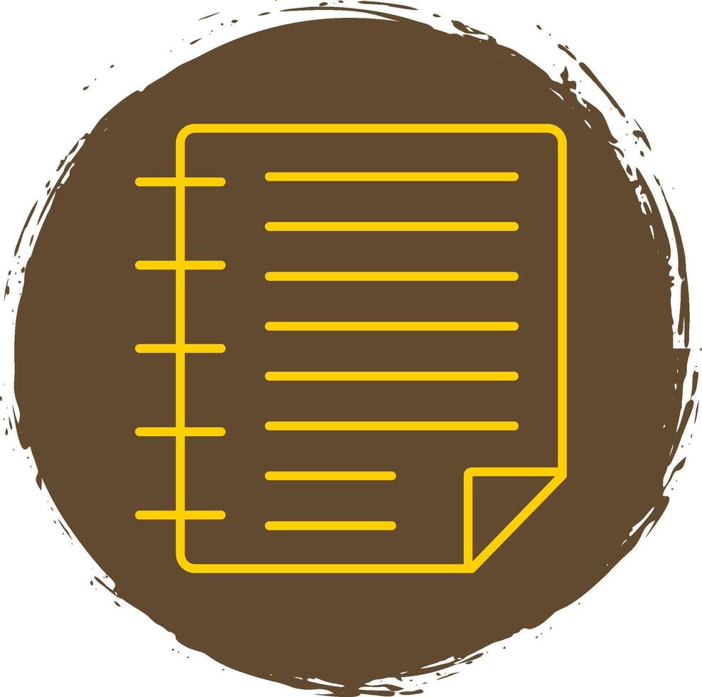 Task Line Circle Yellow Icon 39185085 Vector Art at Vecteezy