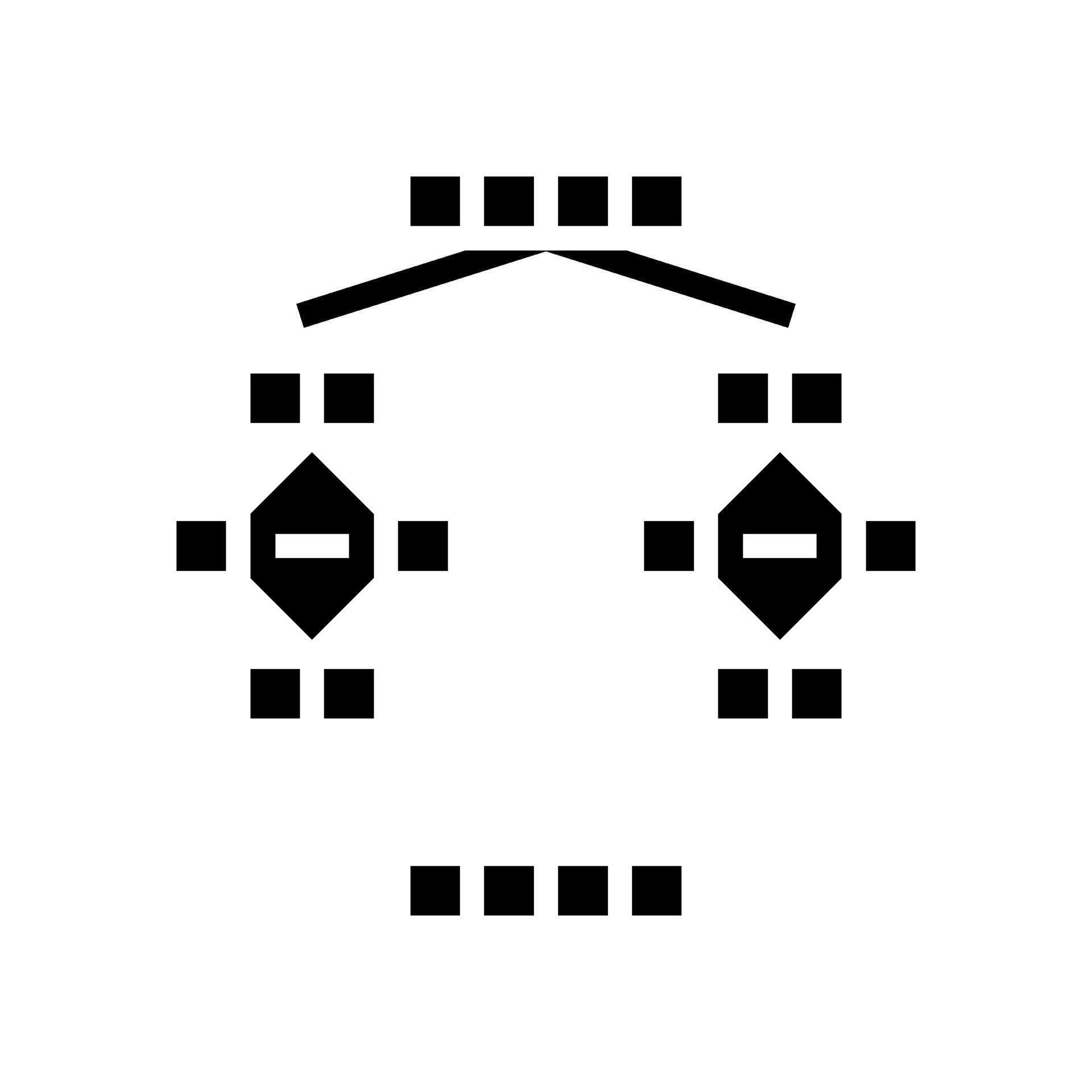Mergesort Algorithm Glyph Icon Vector Illustration 39202121 Vector Art