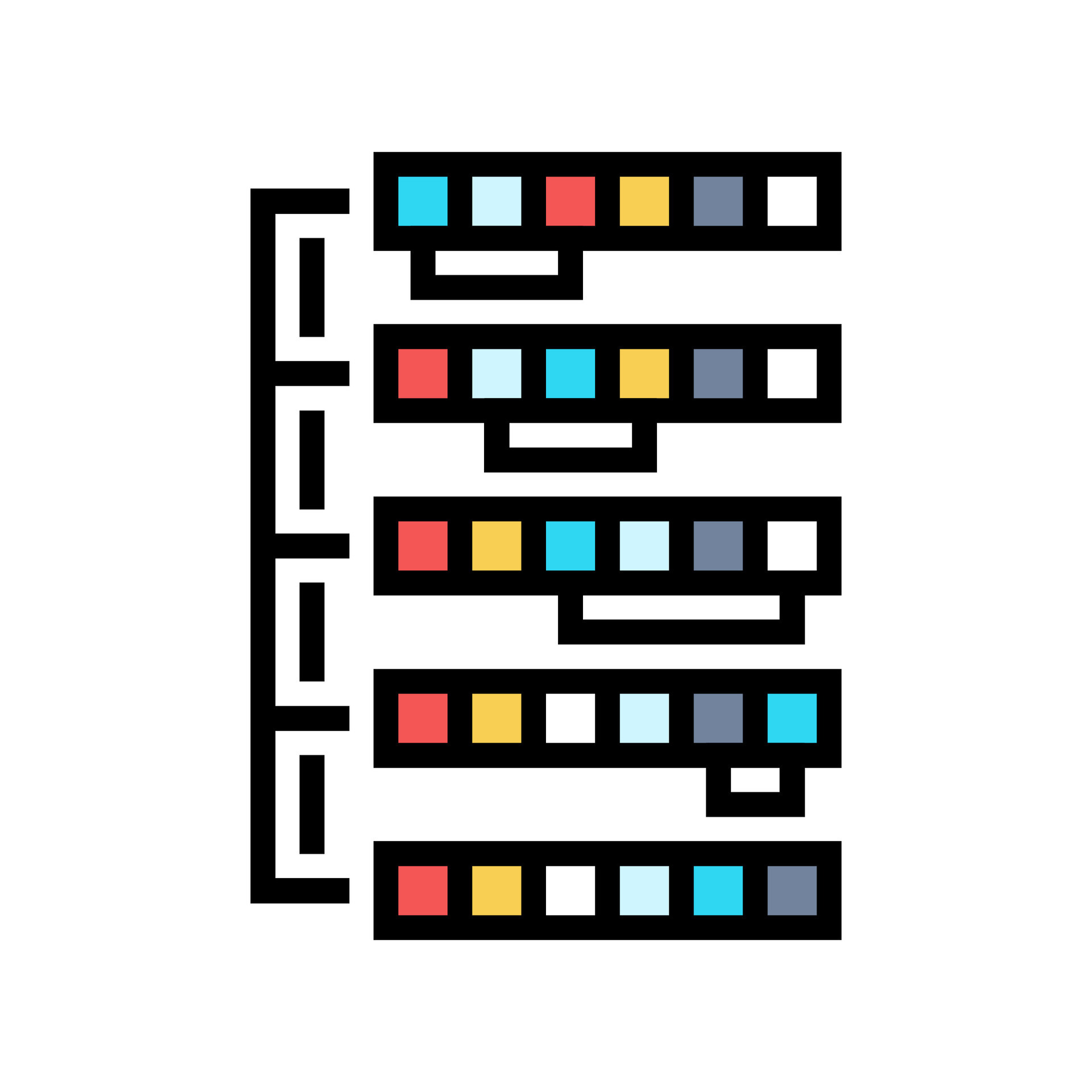 selection sort algorithm color icon vector illustration 39202128 Vector ... selection sort algorithm color icon vector illustration 39202128 Vector ...