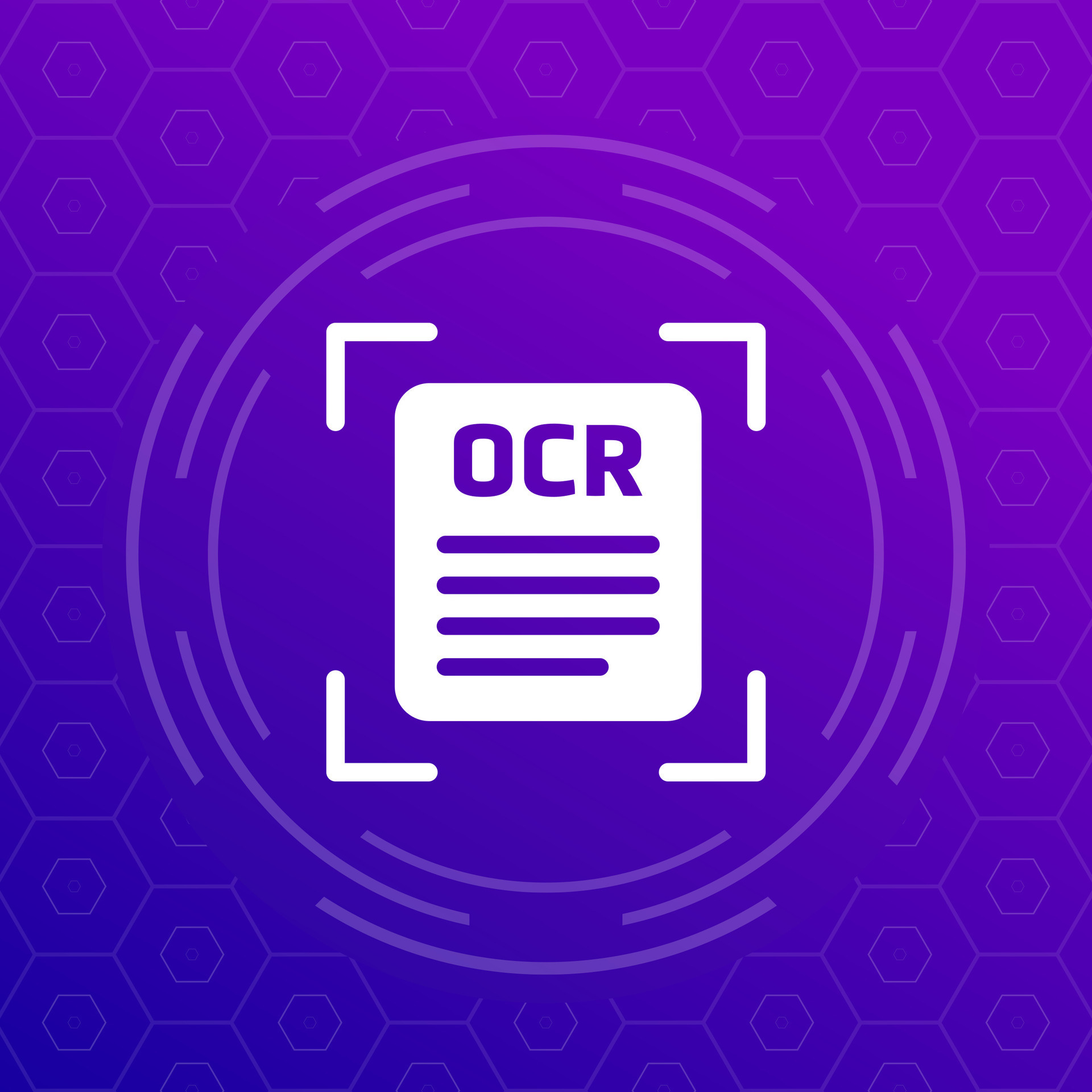 Ocr Optical Character Recognition Icon For Web 39203197 Vector Art At Vecteezy