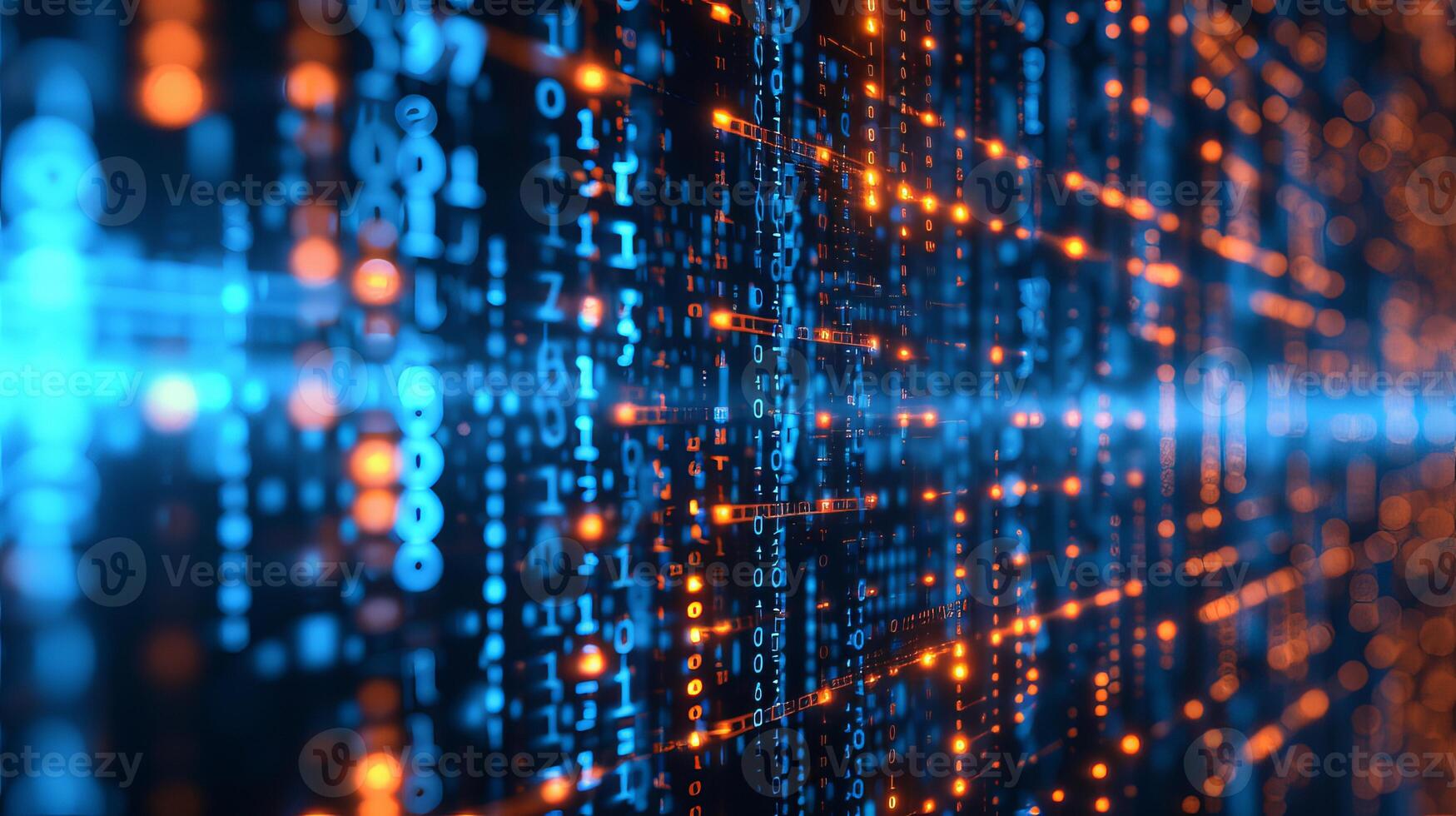 Ai Generated Secure Coding Data With Encryption Symbols Dynamic And Dramatic Composition With