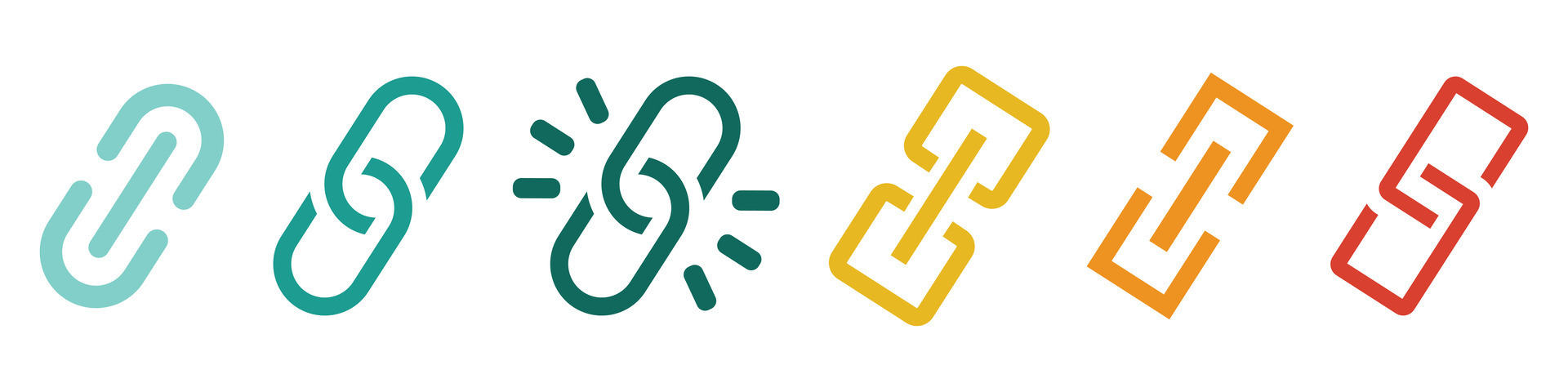 Internet URL or web page url link icon set. eps 10 39204503 Vector Art at Vecteezy