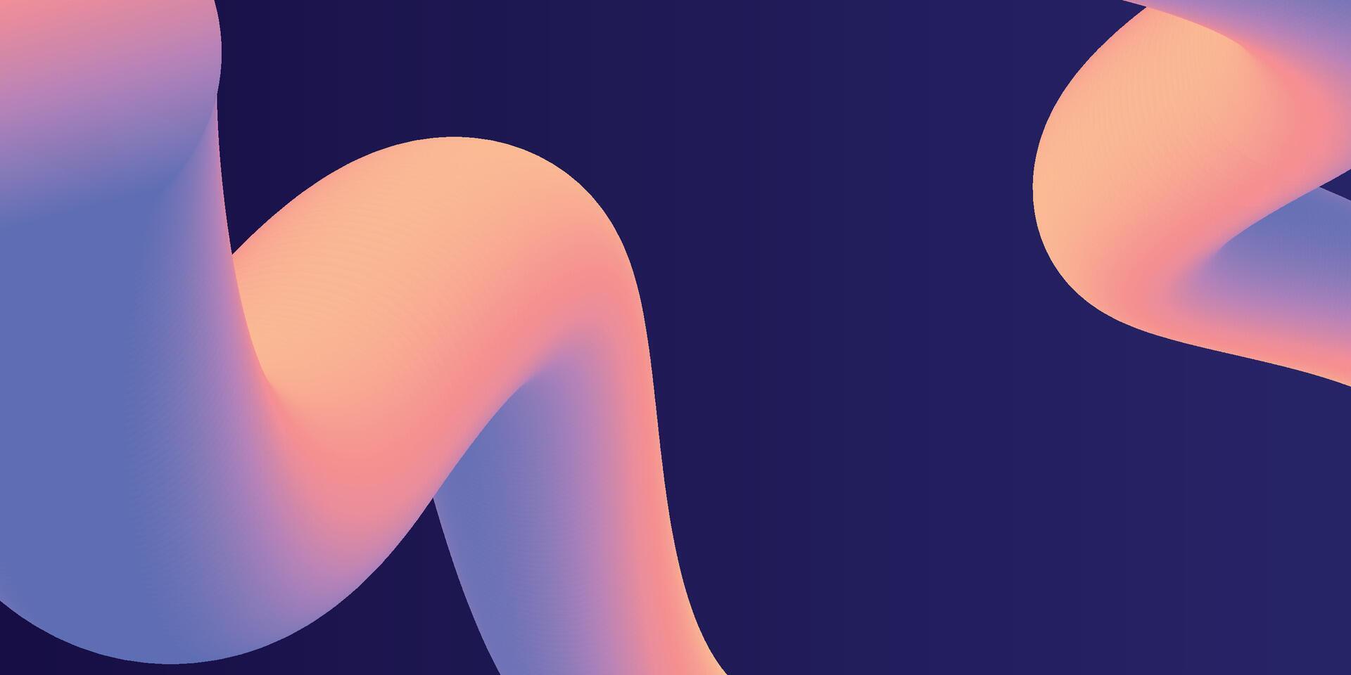 Fluid flow background. Fluid wave pattern. Colorful gradient. Abstract cover. Liquid wave. Pro ...