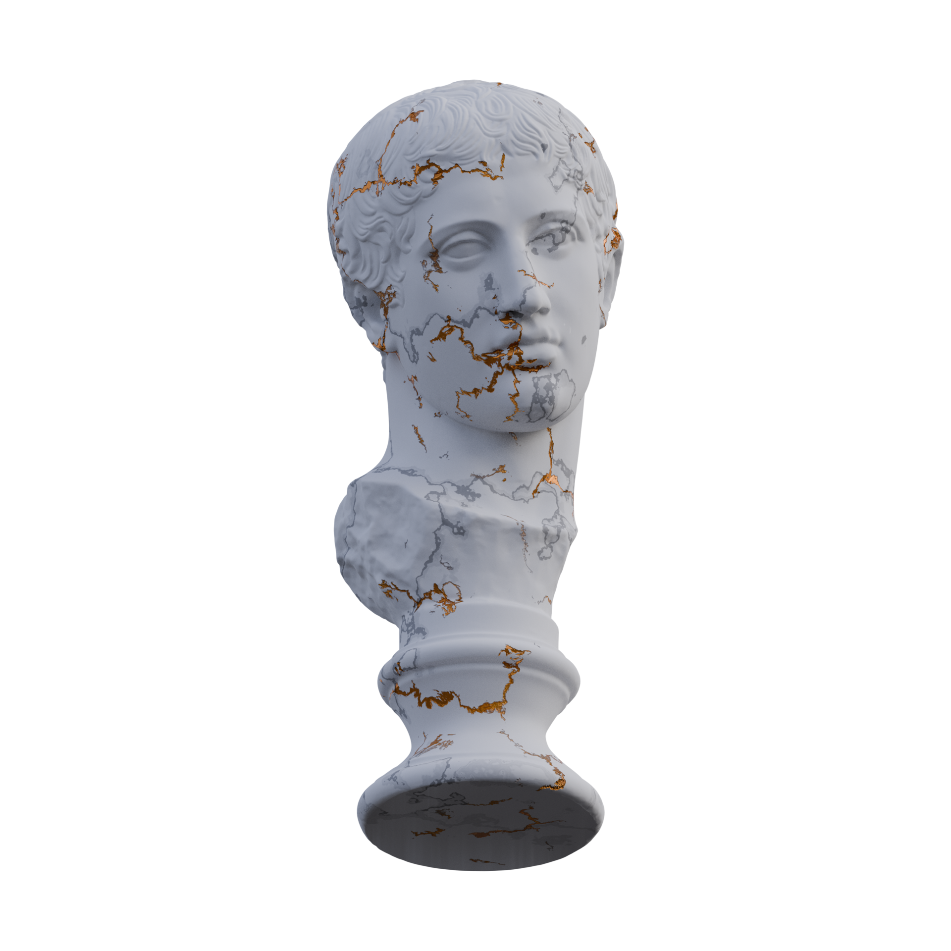 Diskoforos Statue 3d Renders Isolated Perfect For Your Design 39209070 Png