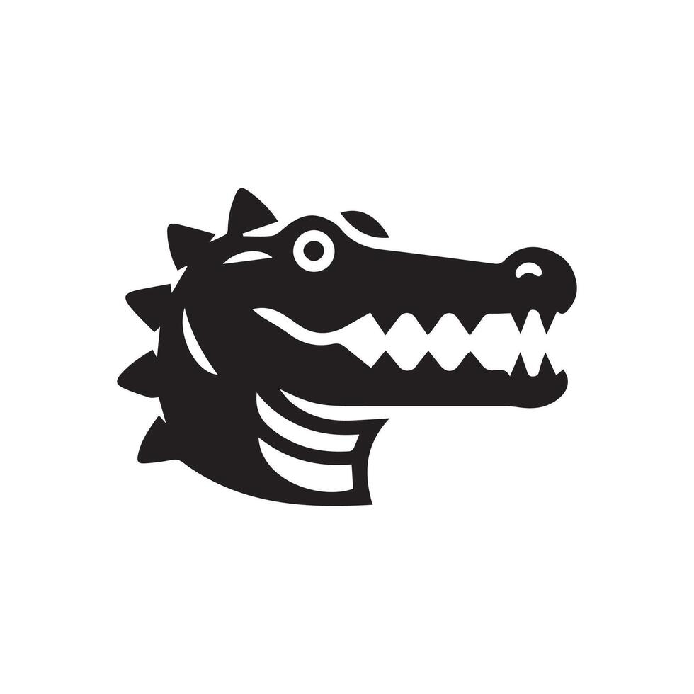 Alligator illustration, vector of crocodile icons 39209074 Vector Art ...