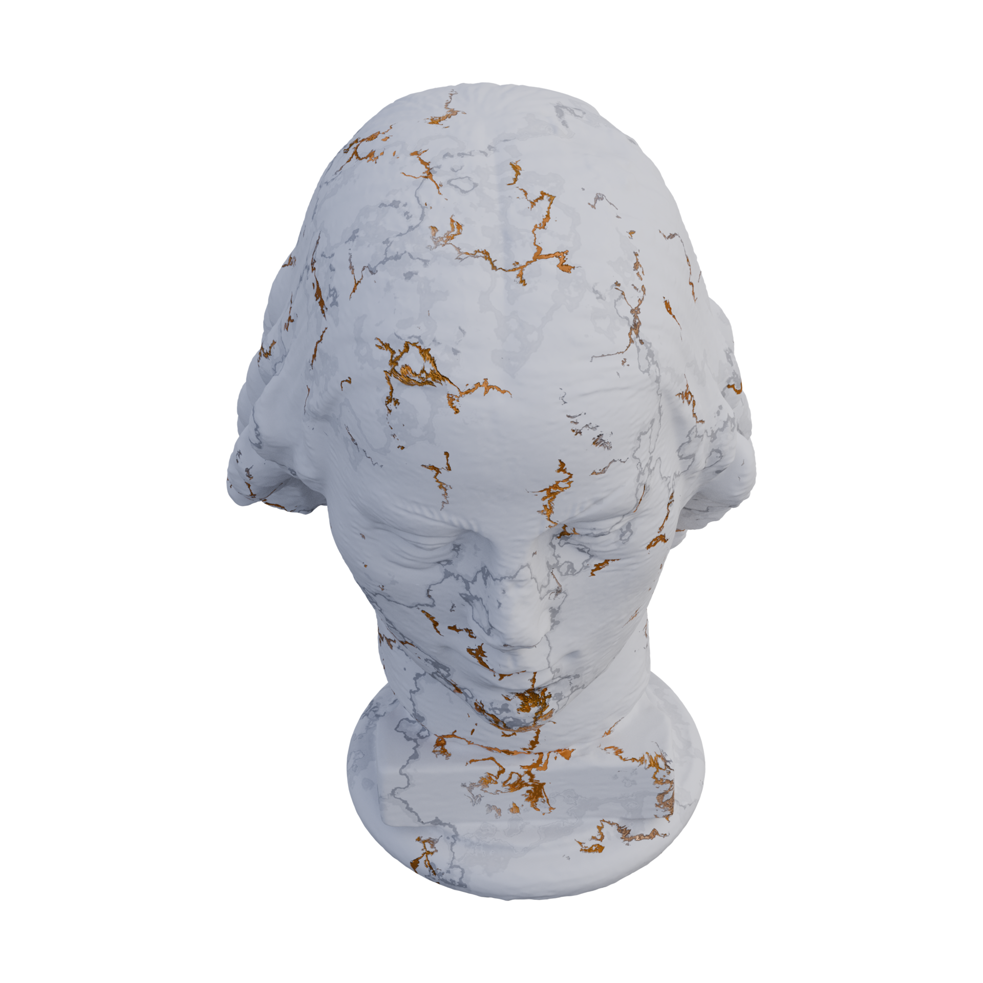 Female Head Statue 3d Renders Isolated Perfect For Your Design 39209305 Png