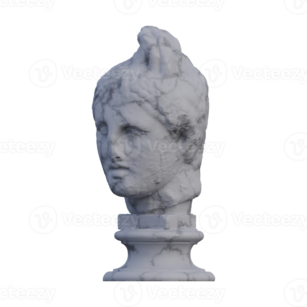 Apollo Statue 3d Renders Isolated Perfect For Your Design 39209742 Png