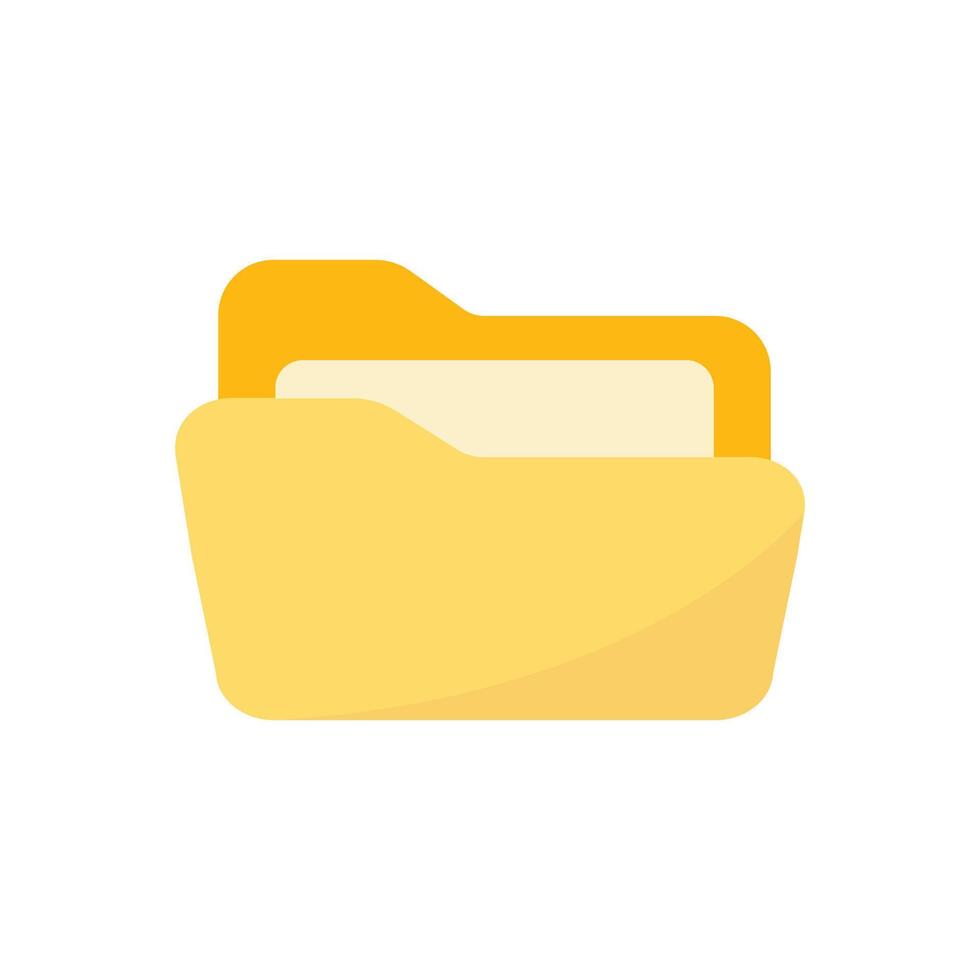 folder icon vector design template in white background 39212252 Vector ... folder icon vector design template in white background 39212252 Vector ...