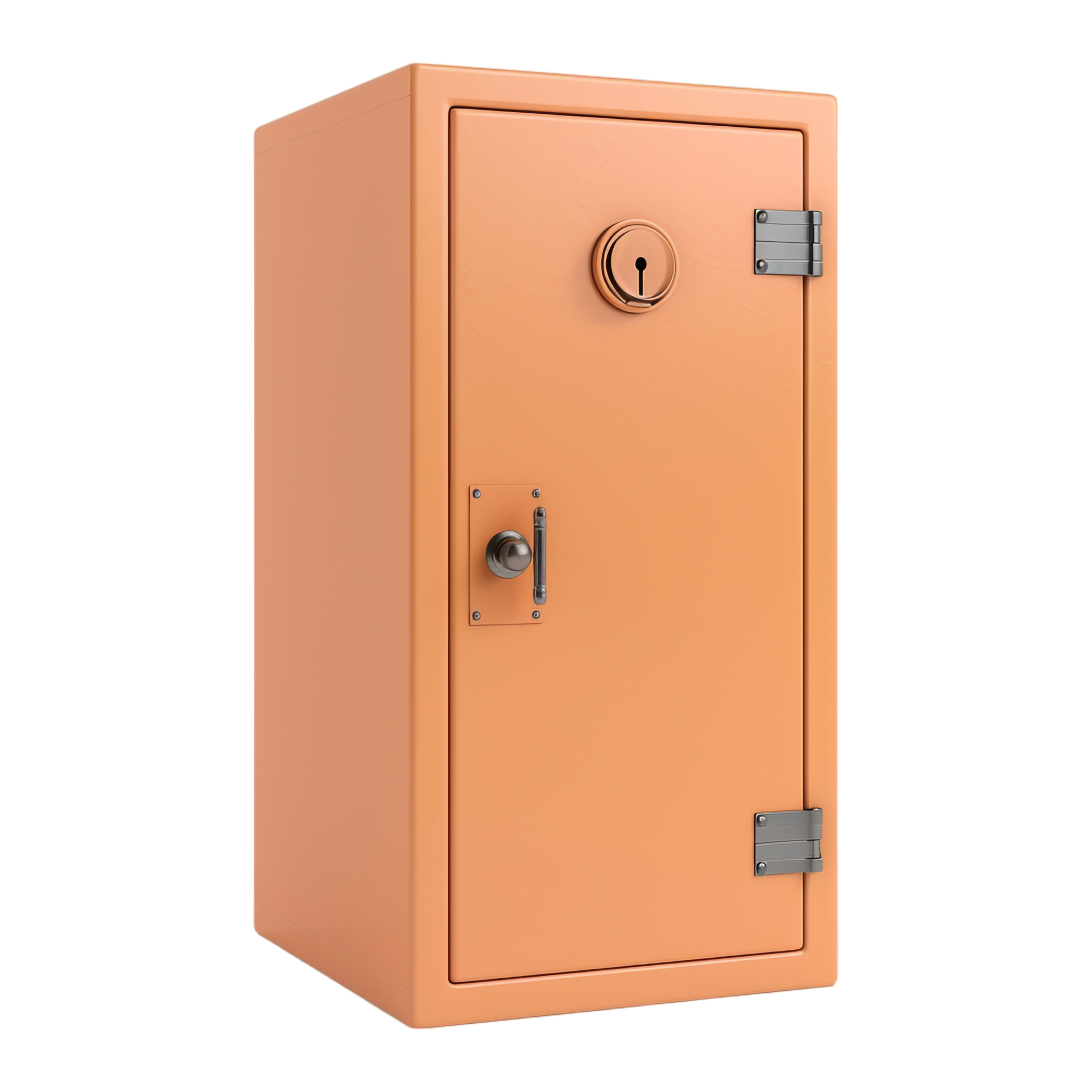 AI generated 3D Rendering of a Safe Locker on Transparent Background ...