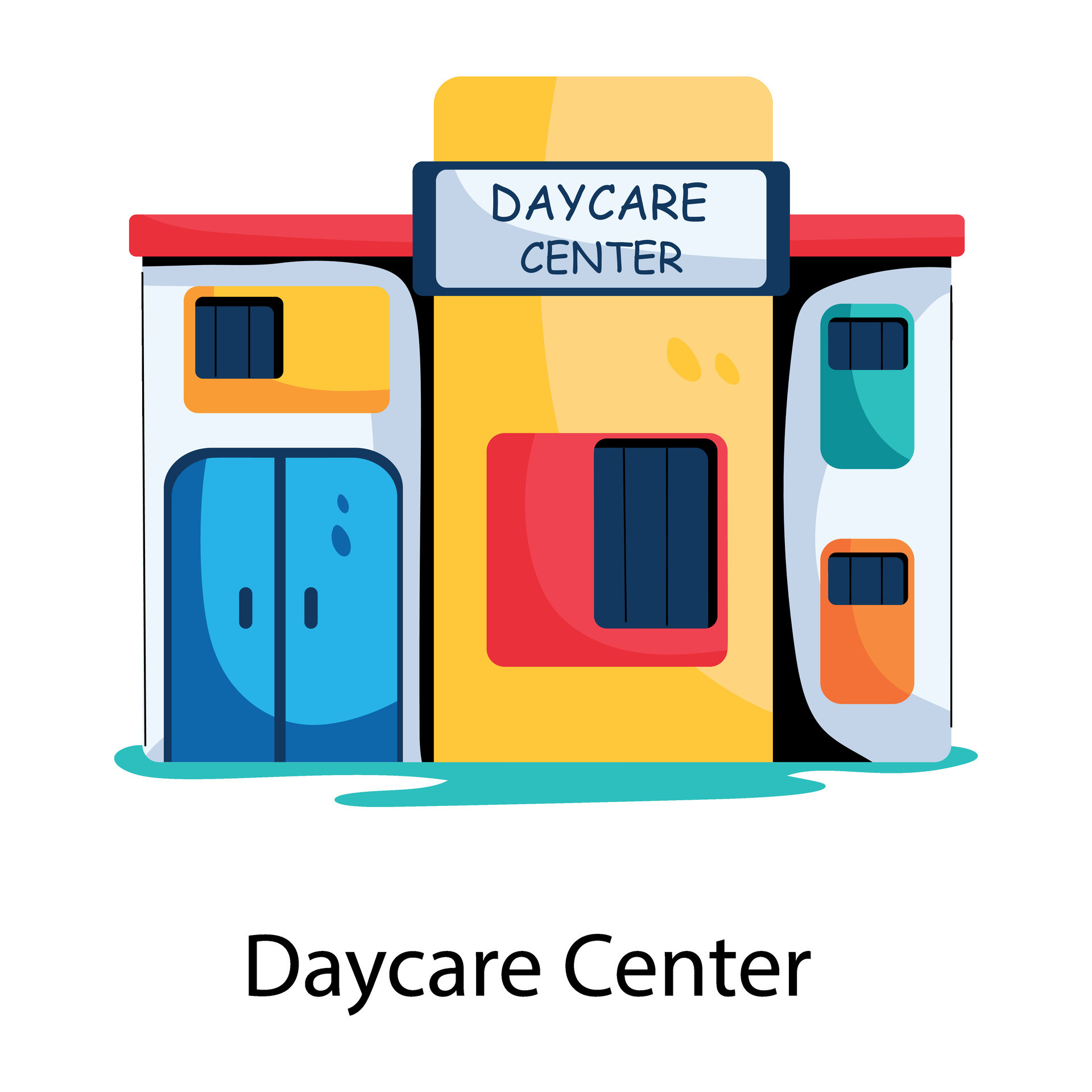 Trendy Daycare Center 39214340 Vector Art At Vecteezy trendy-daycare-center-39214340-vector-art-at-vecteezy
