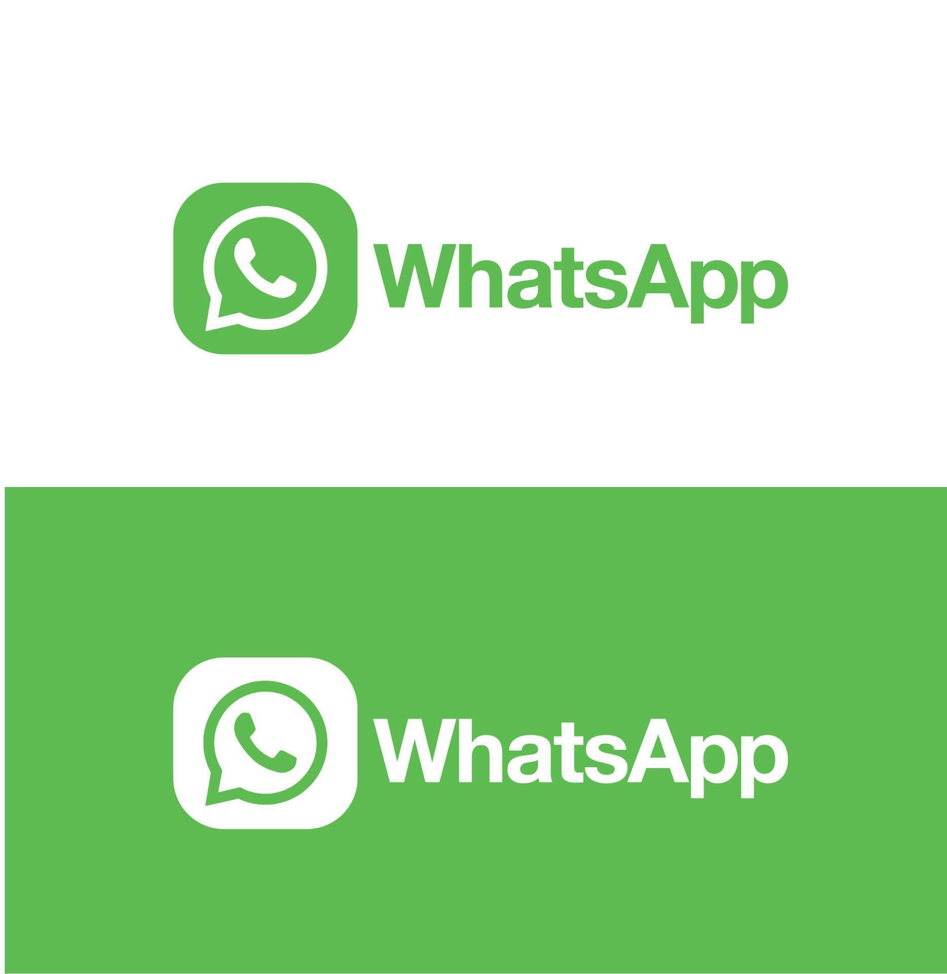 Whatsapp logo icons. Social media icons 39227650 Vector Art at Vecteezy