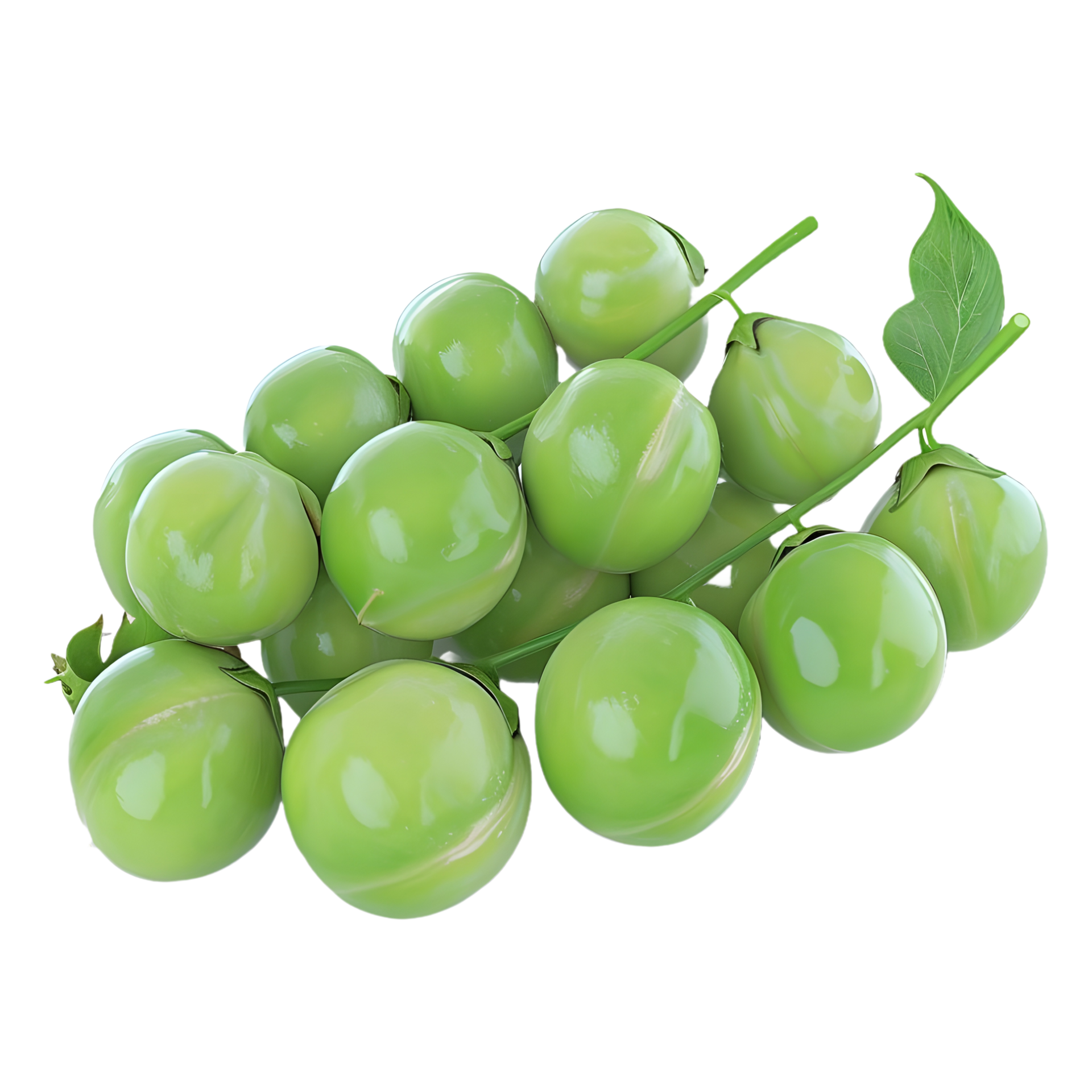 AI generated Green Peas on Transparent background - Ai Generated ...