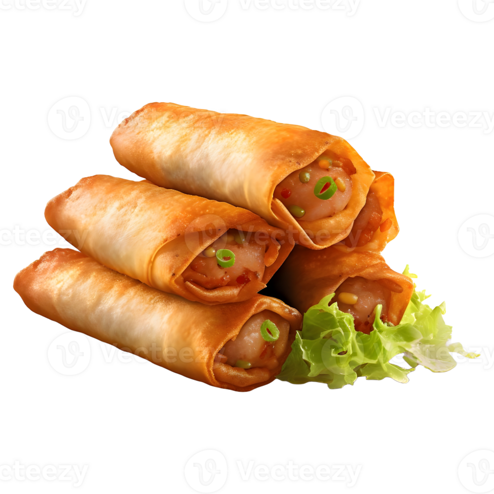 AI generated Samosa Roll on Transparent background - Ai Generated ...