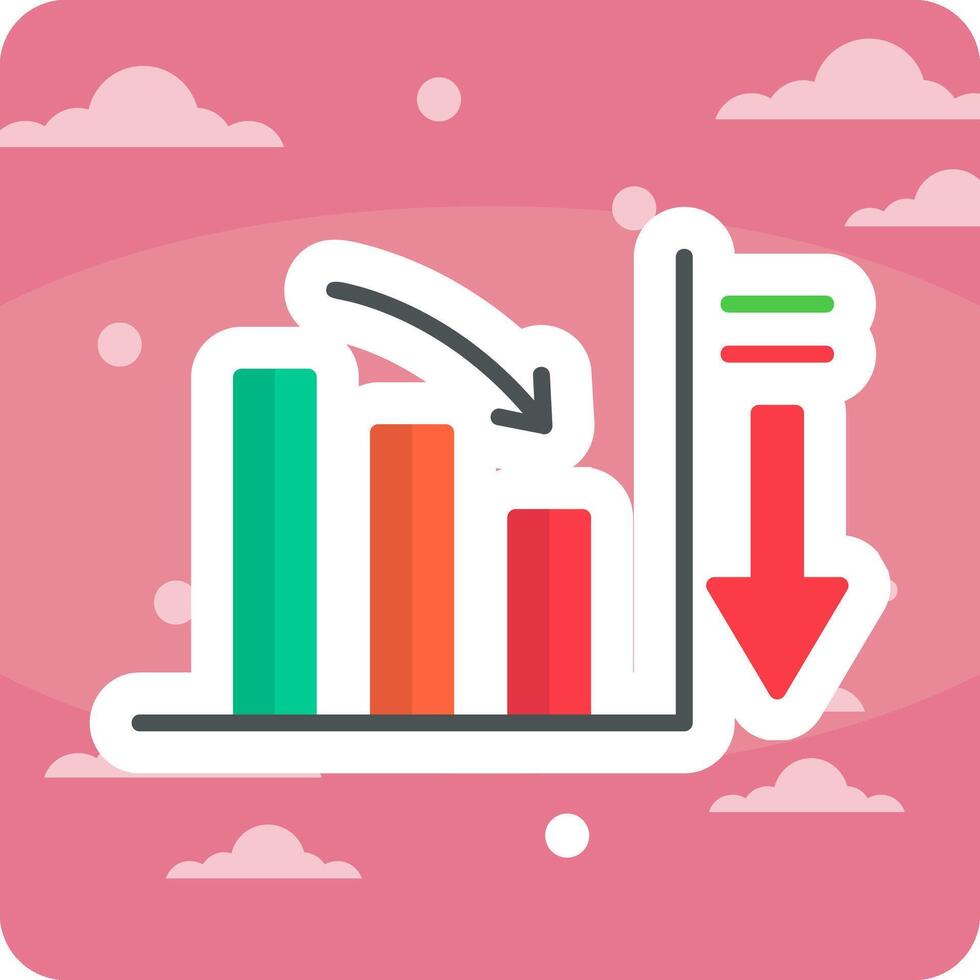 Decrease Vector Icon 39228978 Vector Art at Vecteezy