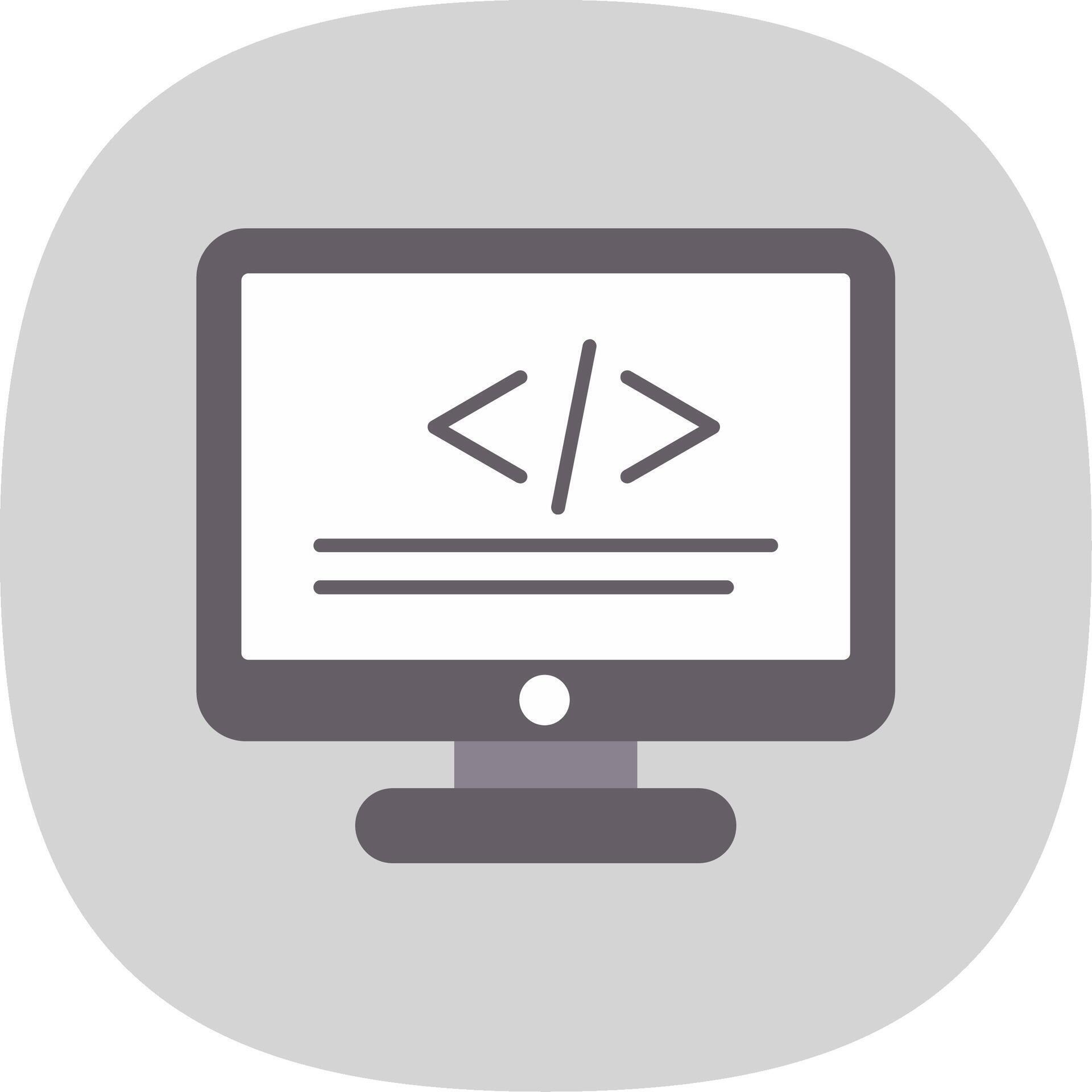 Programming Flat Curve Icon 39231157 Vector Art at Vecteezy