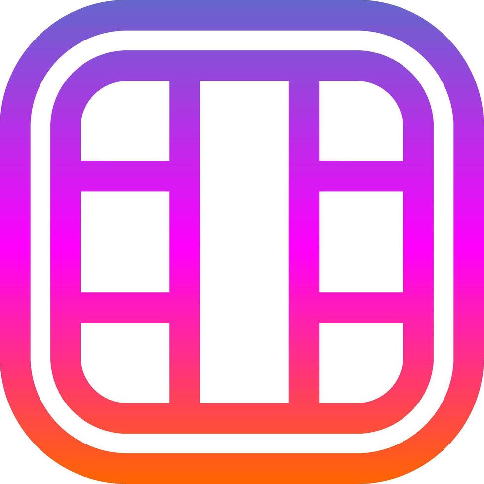 Layout Line Gradient Icon 39231925 Vector Art At Vecteezy