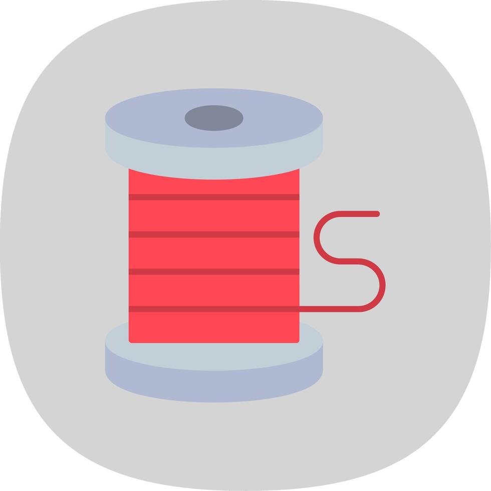Thread Flat Curve Icon 39232633 Vector Art at Vecteezy