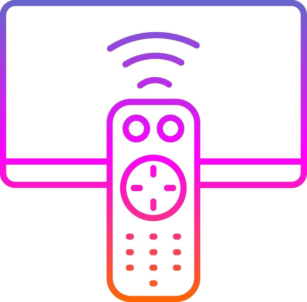 Remote Line Gradient Icon 39233403 Vector Art At Vecteezy