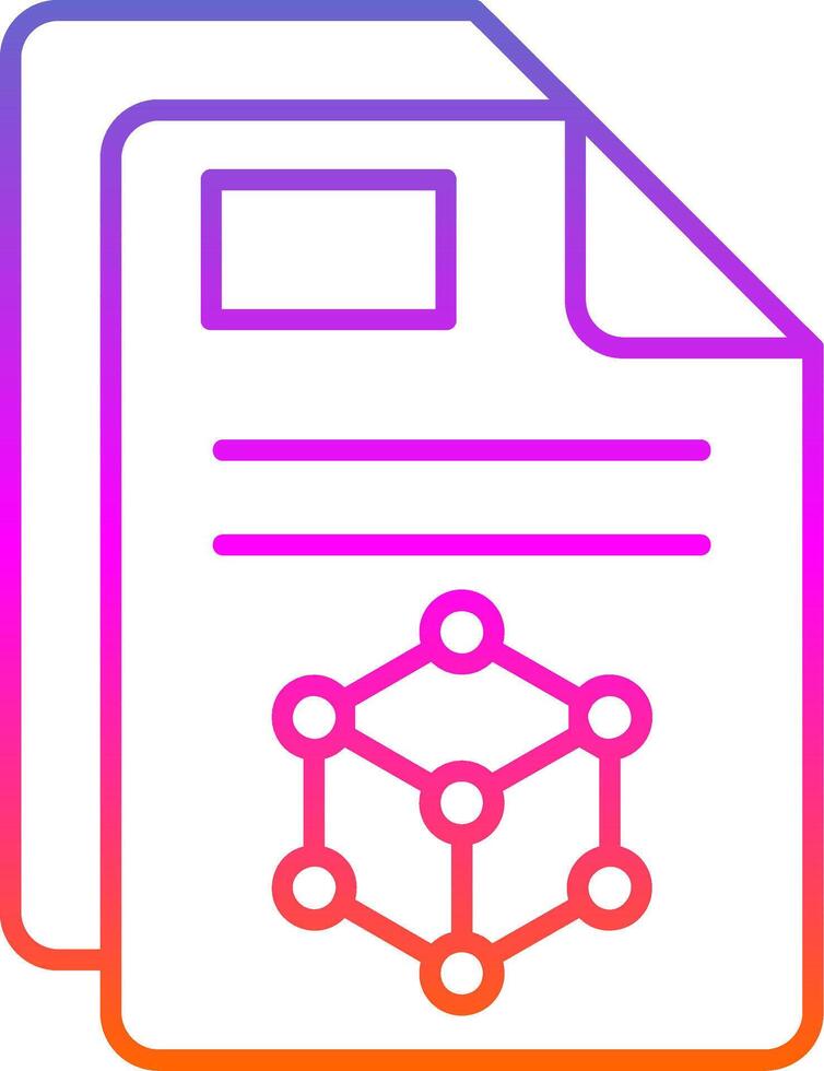 3d Line Gradient Icon 39235367 Vector Art at Vecteezy