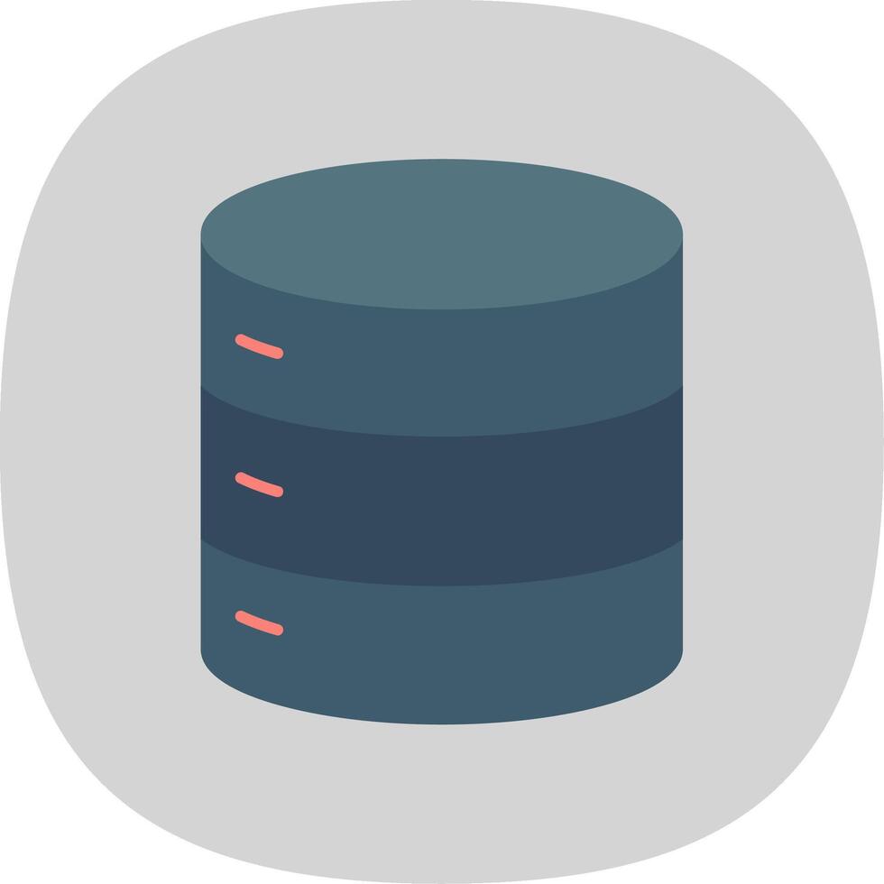 Database Flat Curve Icon 39237451 Vector Art at Vecteezy