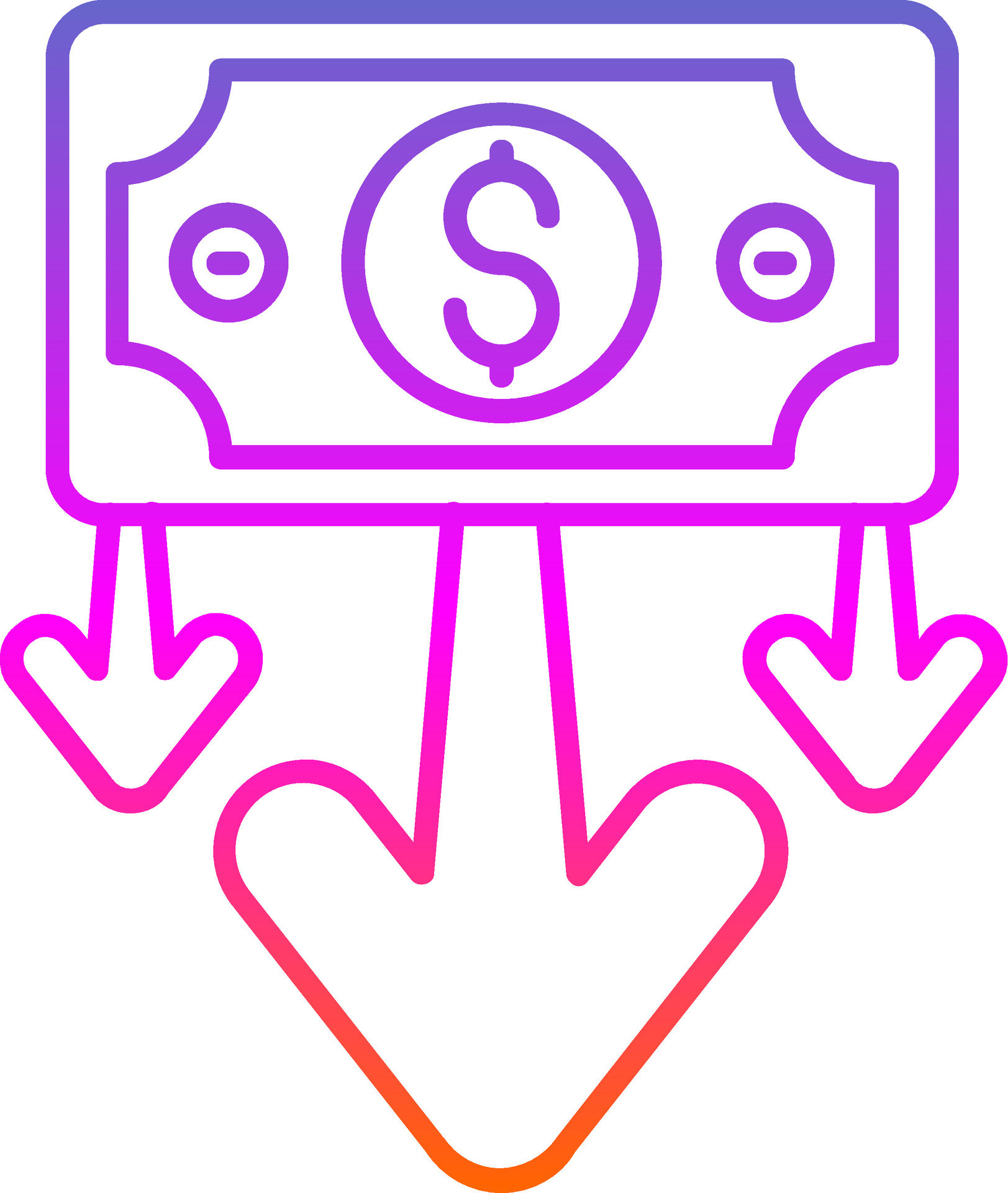 Decrease Line Gradient Icon 39237878 Vector Art at Vecteezy Decrease Line Gradient Icon 39237878 Vector Art at Vecteezy