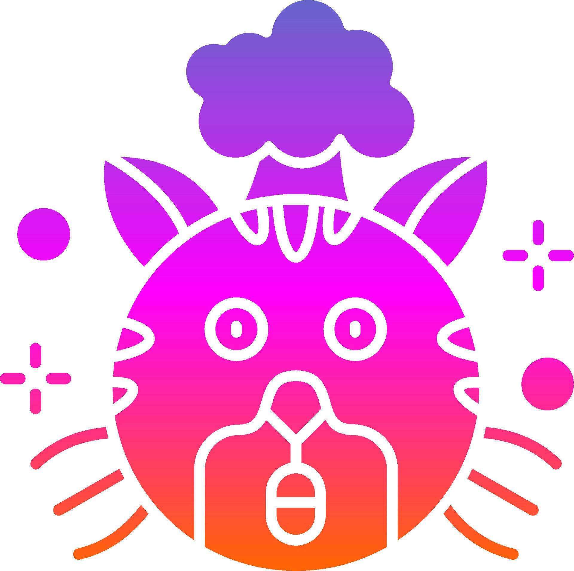 Exploding Glyph Gradient Icon 39245829 Vector Art at Vecteezy