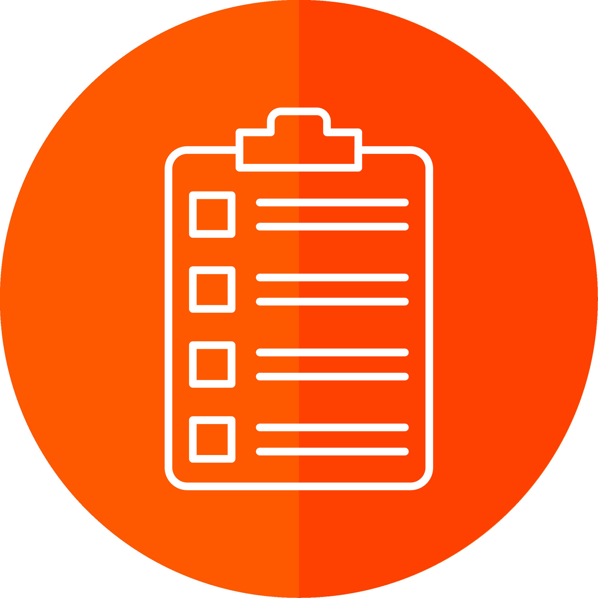 Tasks Line Red Circle Icon 39250717 Vector Art at Vecteezy