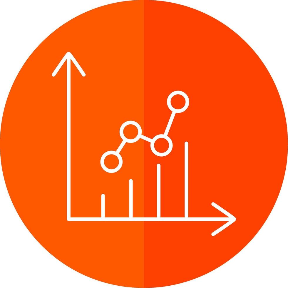 Graph Line Red Circle Icon 39253239 Vector Art at Vecteezy