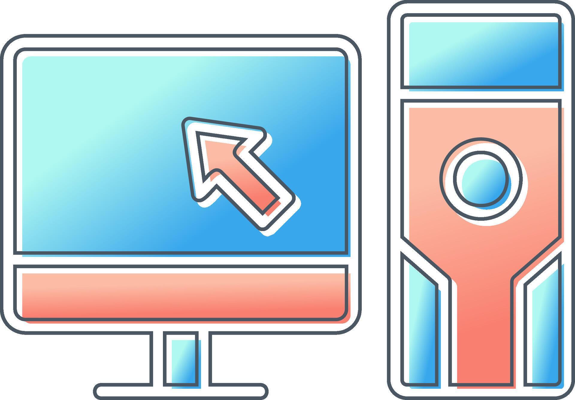 Computer Vector Icon 39258601 Vector Art at Vecteezy