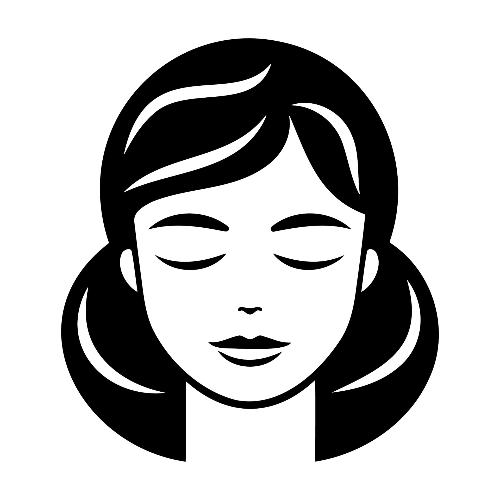 Beauty Girl Face Vector Web Icon 39259250 Vector Art at Vecteezy Beauty Girl Face Vector Web Icon 39259250 Vector Art at Vecteezy
