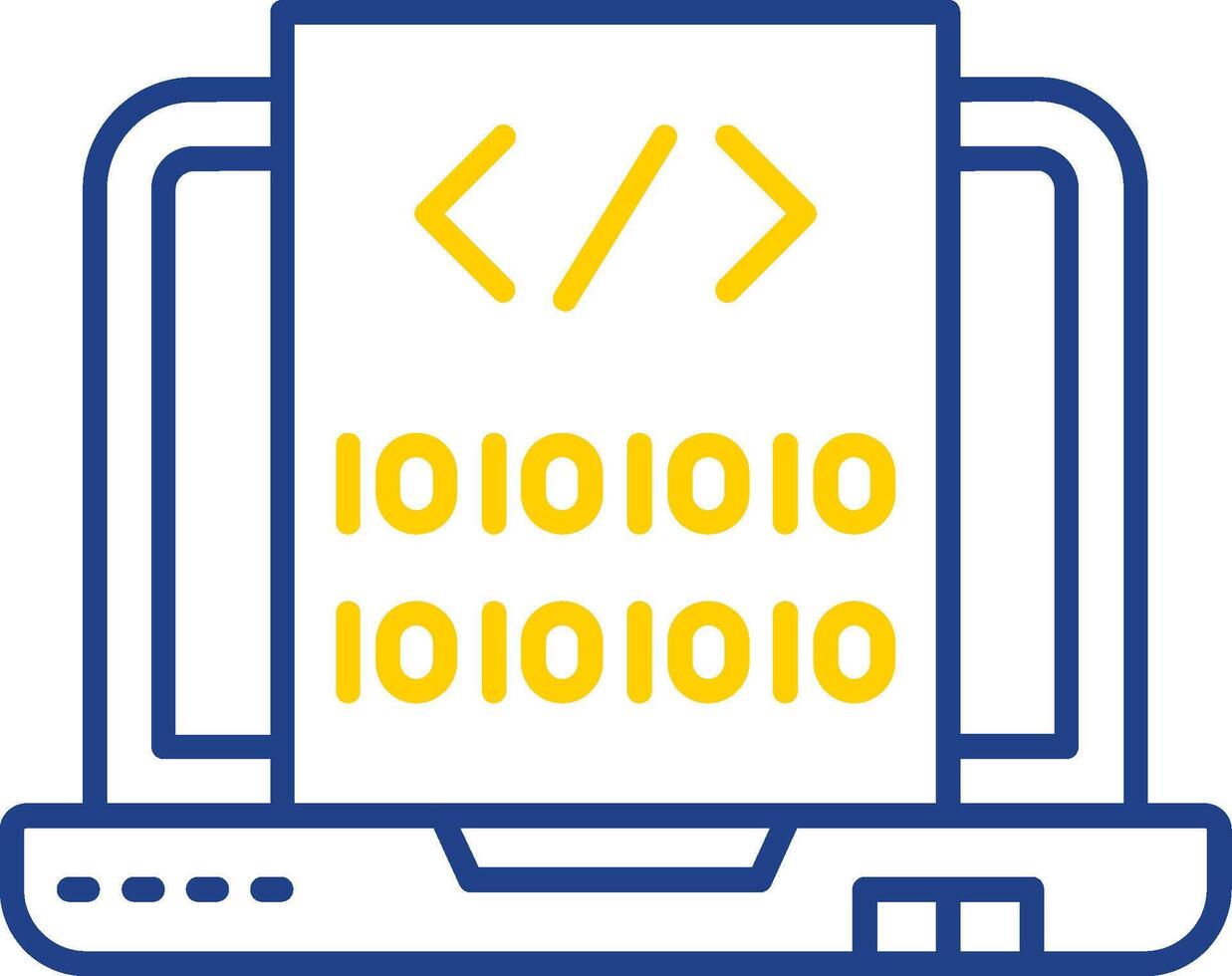 Code Line Two Color Icon 39259652 Vector Art at Vecteezy