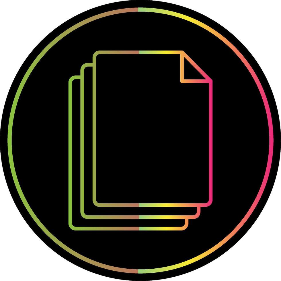 Files Line Gradient Due Color Icon 39260404 Vector Art at Vecteezy