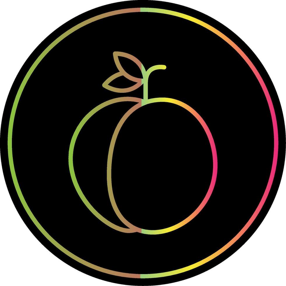 Peach Line Gradient Due Color Icon 39262121 Vector Art At Vecteezy