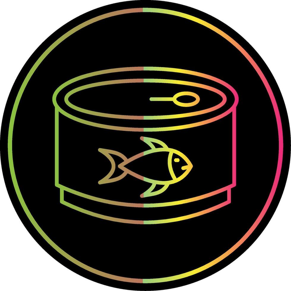 Tuna Line Gradient Due Color Icon 39263102 Vector Art at Vecteezy