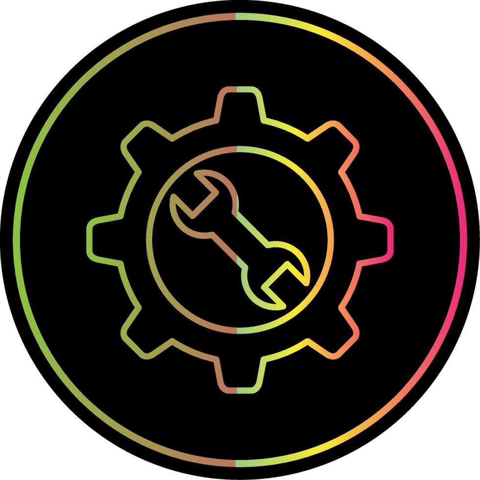 Maintenance Line Gradient Due Color Icon 39263448 Vector Art At Vecteezy