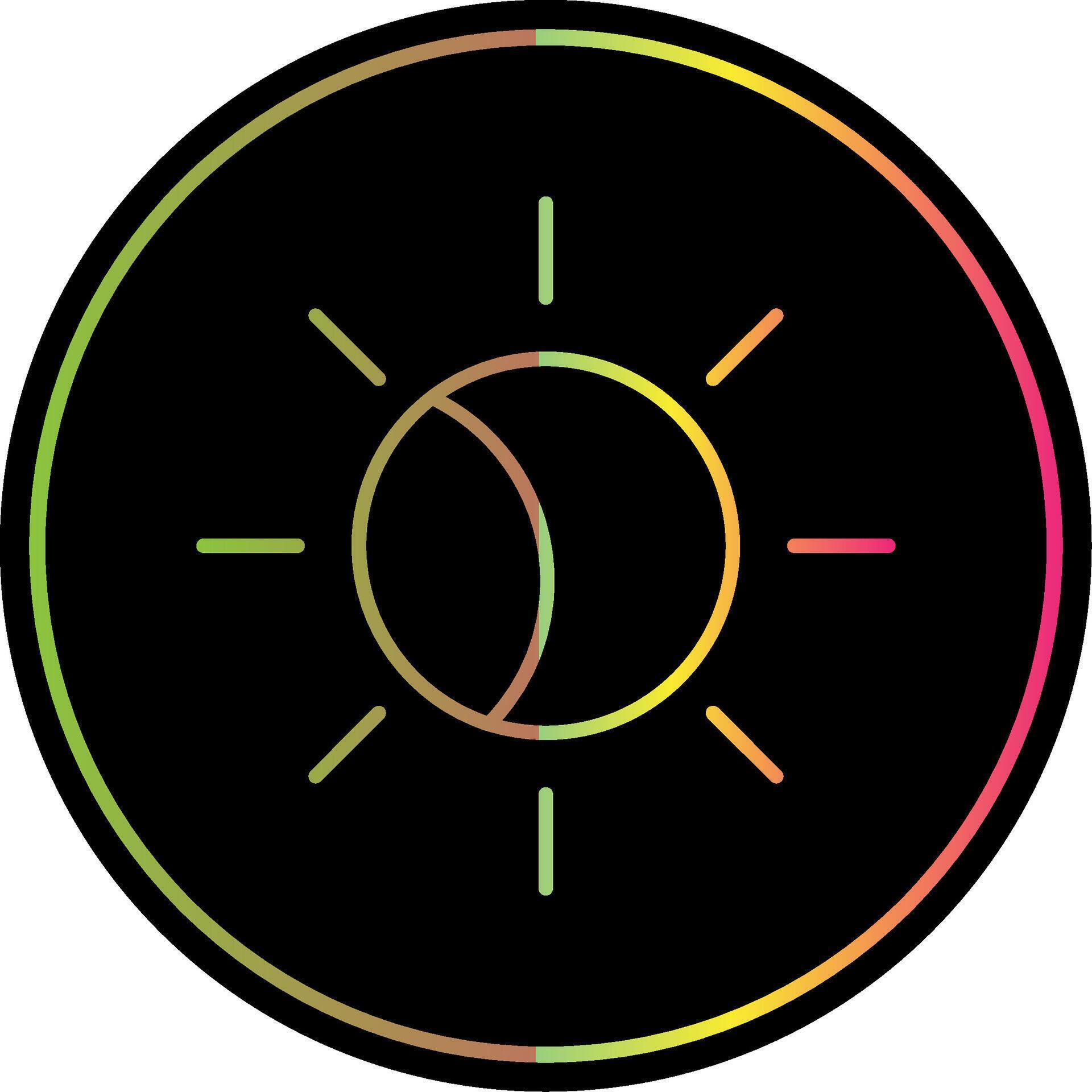 Eclipse Line Gradient Due Color Icon 39266522 Vector Art at Vecteezy