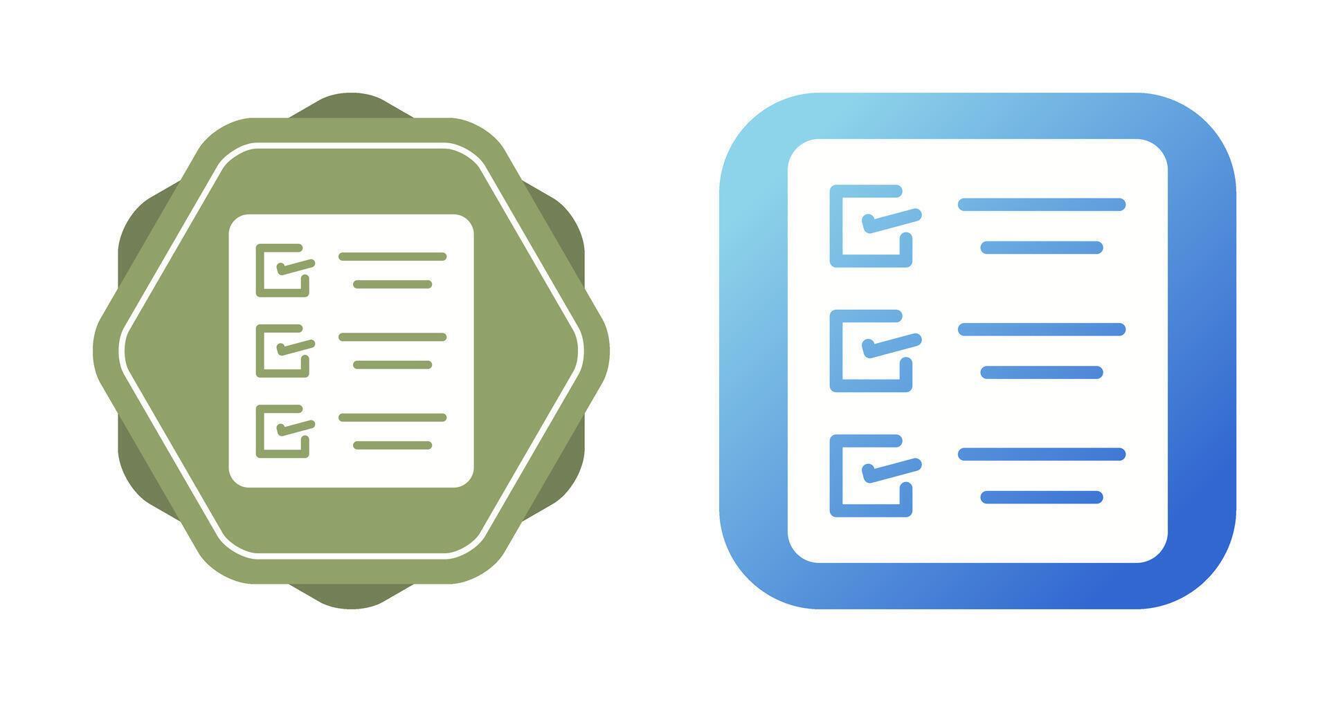 Task list Vector Icon 39276242 Vector Art at Vecteezy