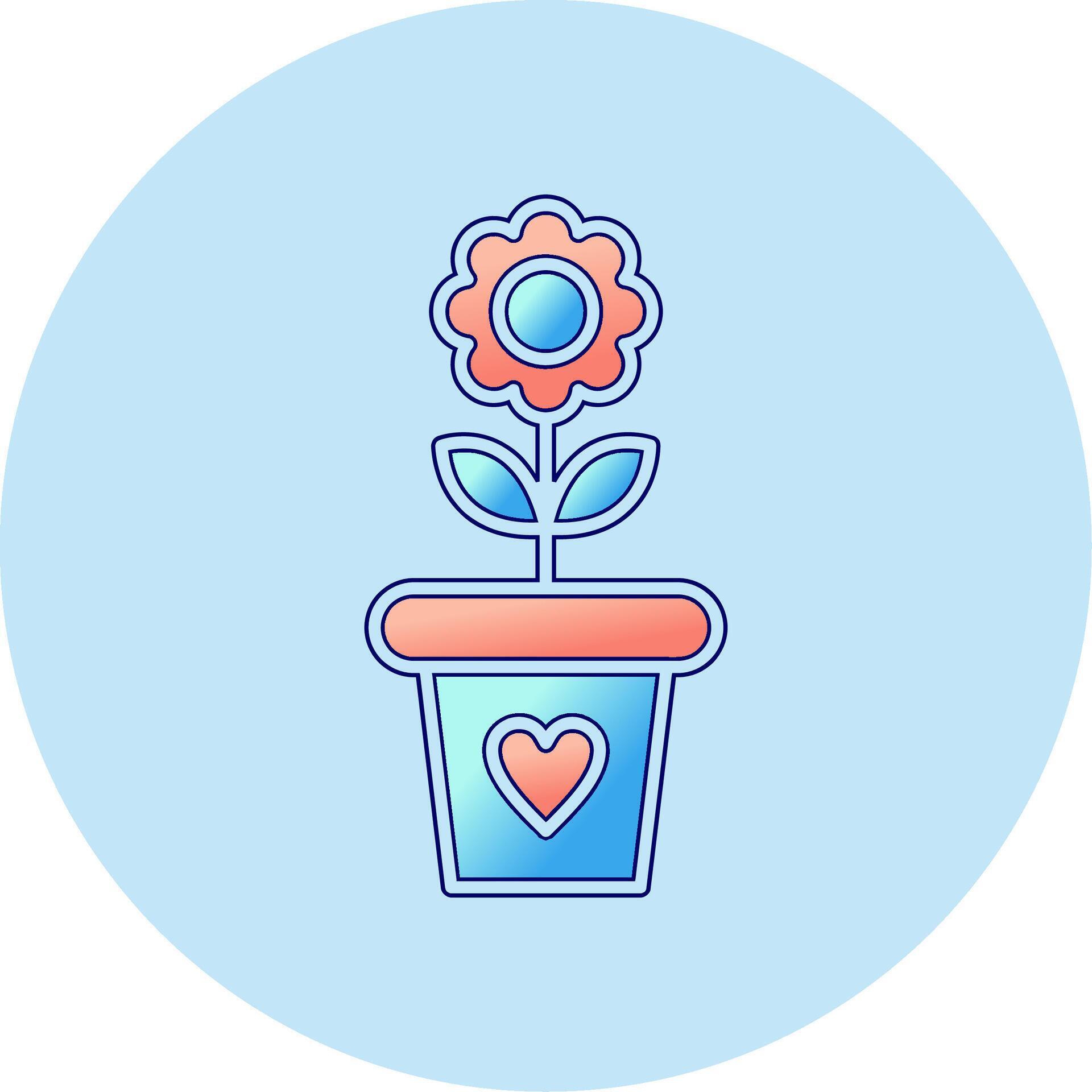 Flower Pot Vector Icon 39277276 Vector Art At Vecteezy