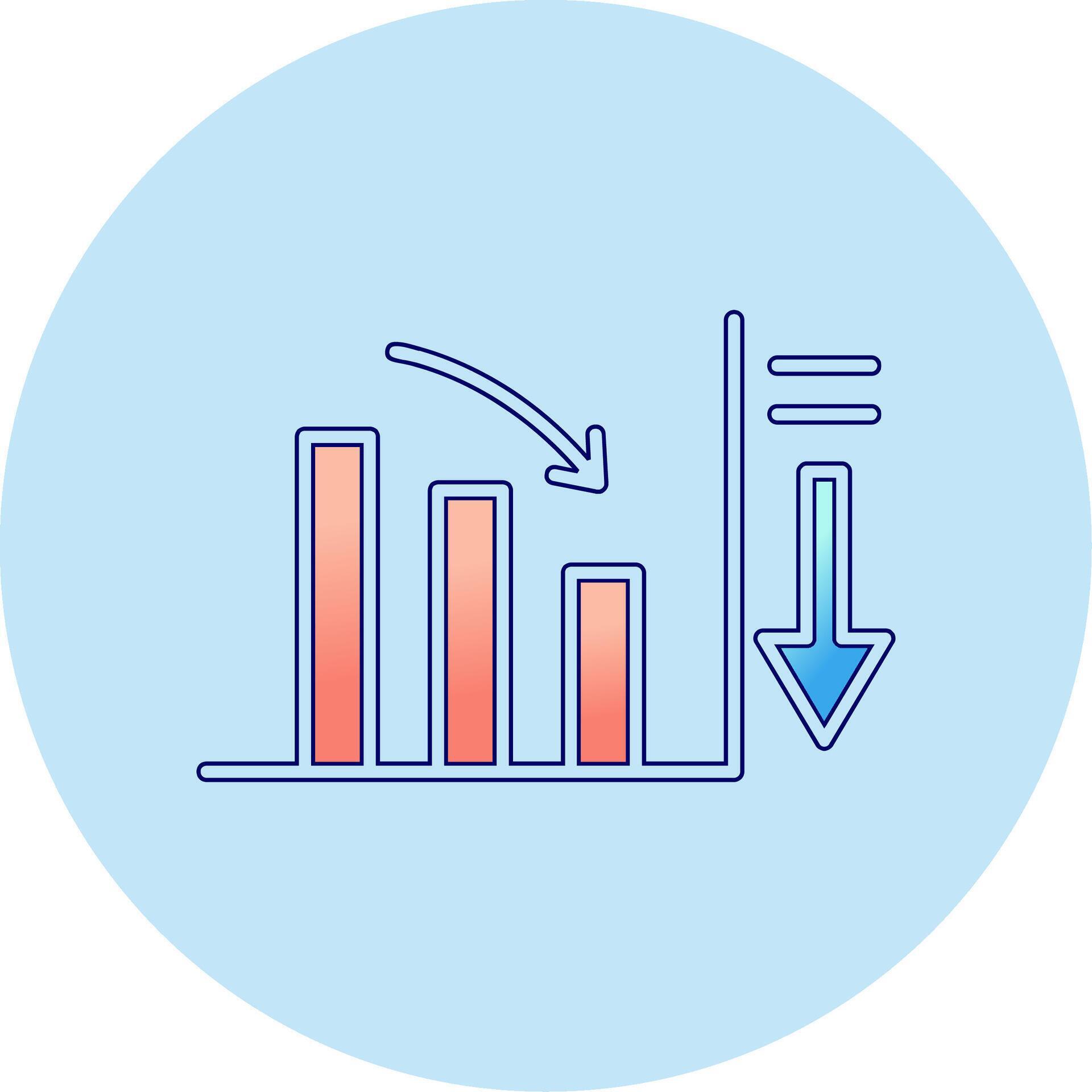 Decrease Vector Icon 39277300 Vector Art at Vecteezy