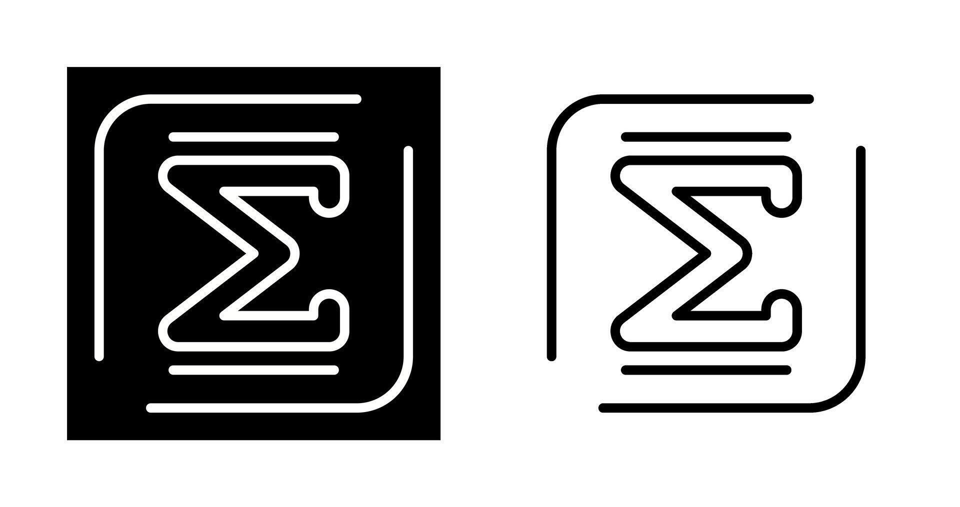 Summation Vector Icon 39282542 Vector Art at Vecteezy