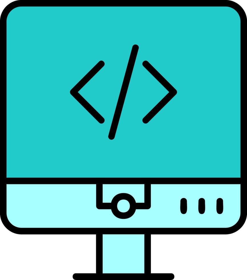 icono de vector de codificación 39287060 Vector en Vecteezy