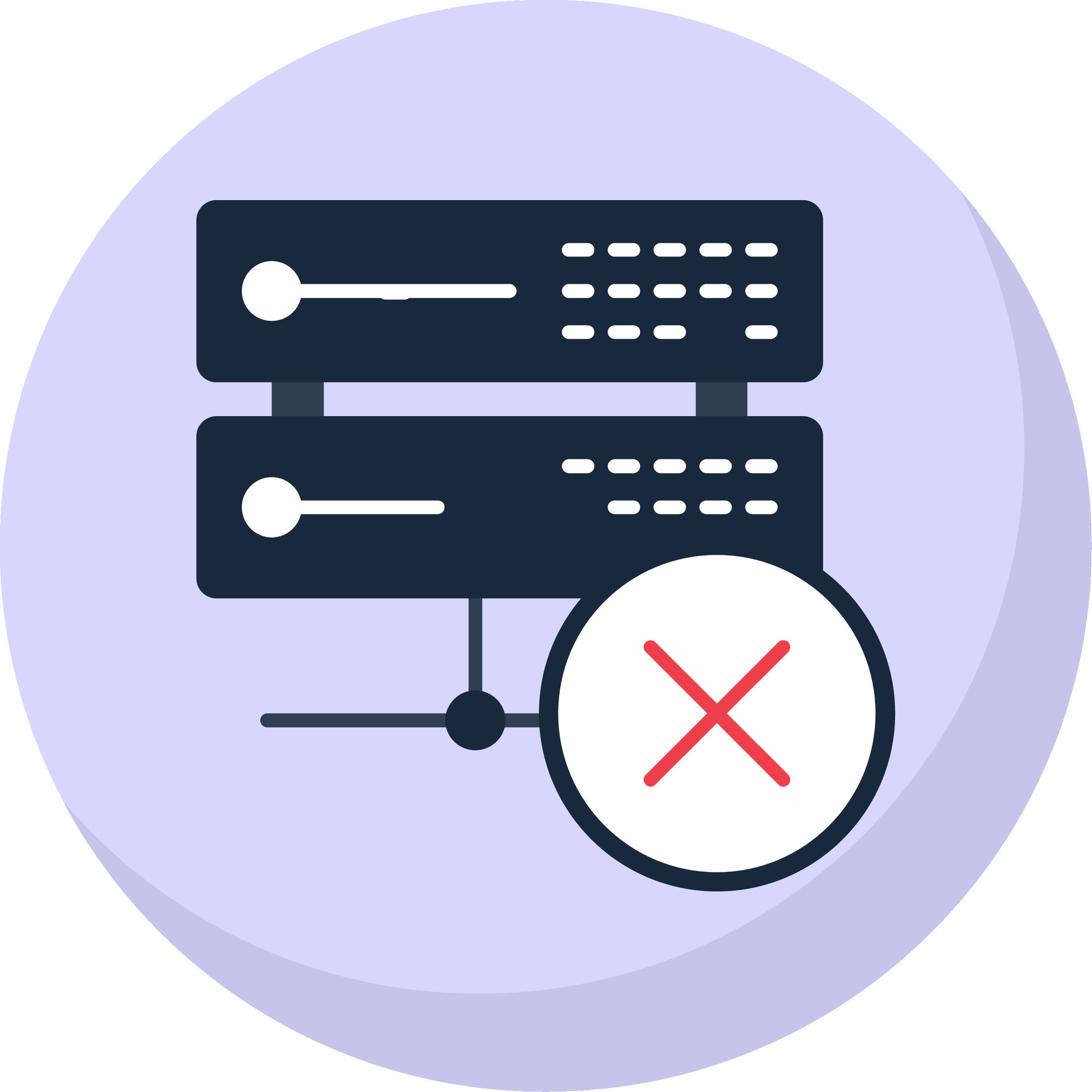 Delete Data Flat Bubble Icon 39292413 Vector Art at Vecteezy