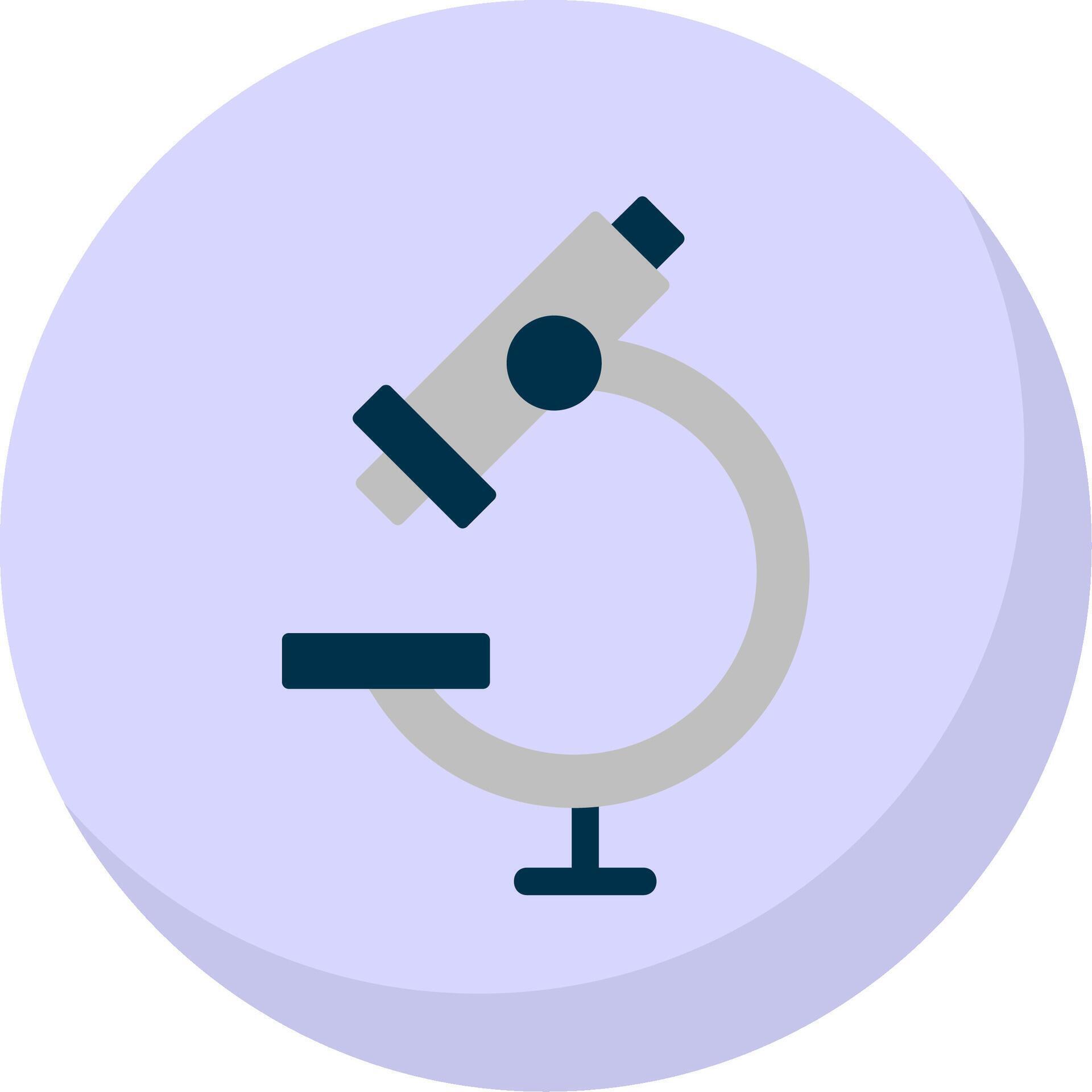 Microscope Flat Bubble Icon 39295027 Vector Art at Vecteezy