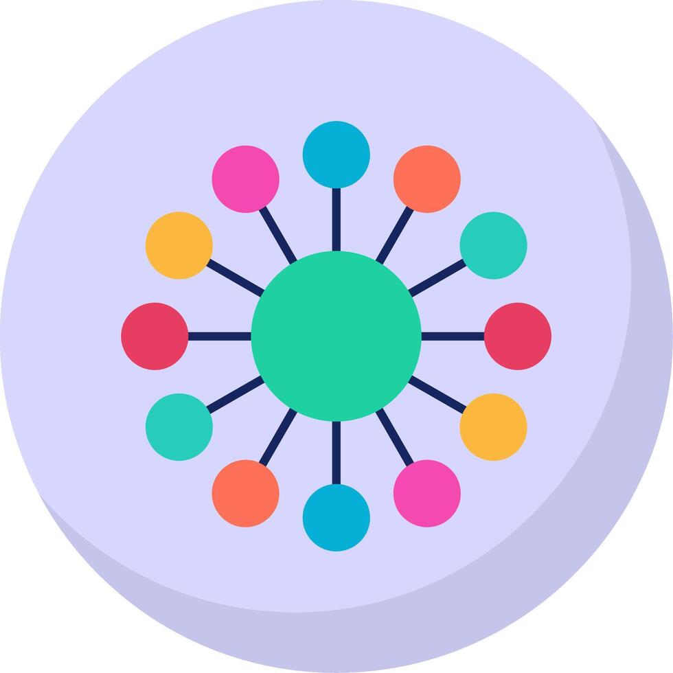 Diagram Flat Bubble Icon 39297784 Vector Art at Vecteezy