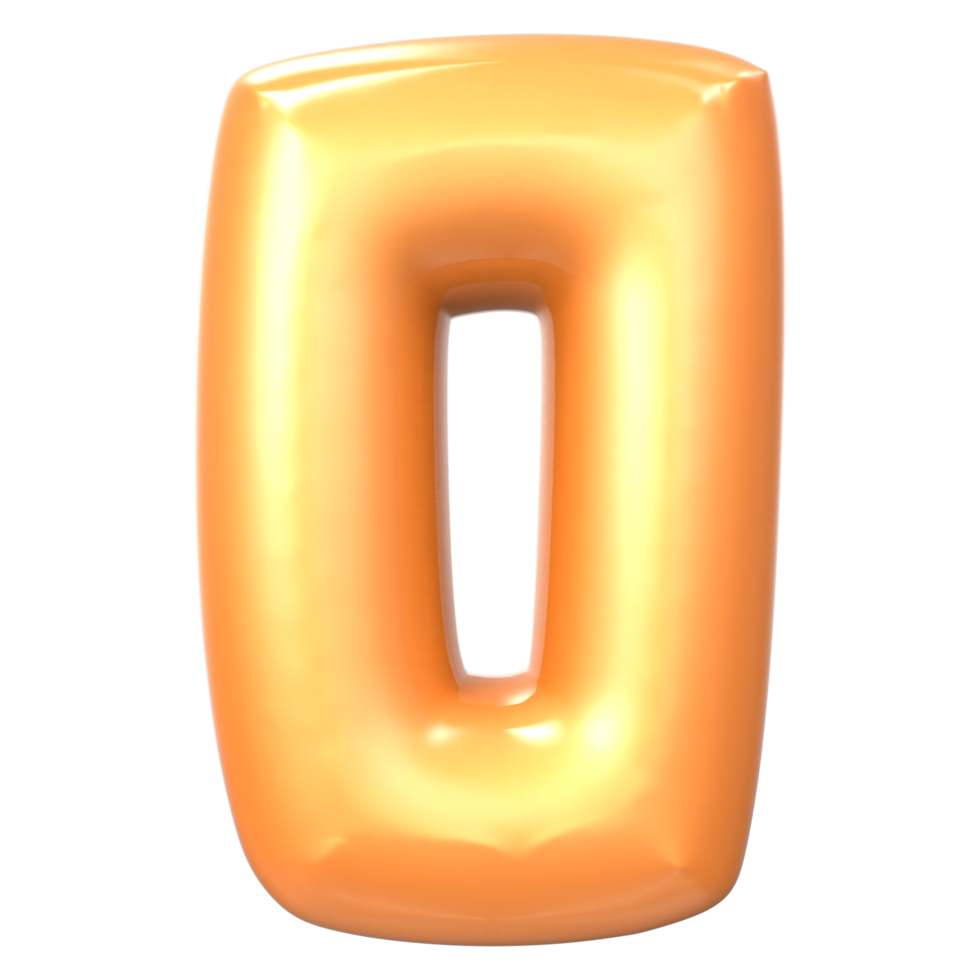 Gold Number 0 3D Render 39301087 PNG Gold Number 0 3D Render 39301087 PNG