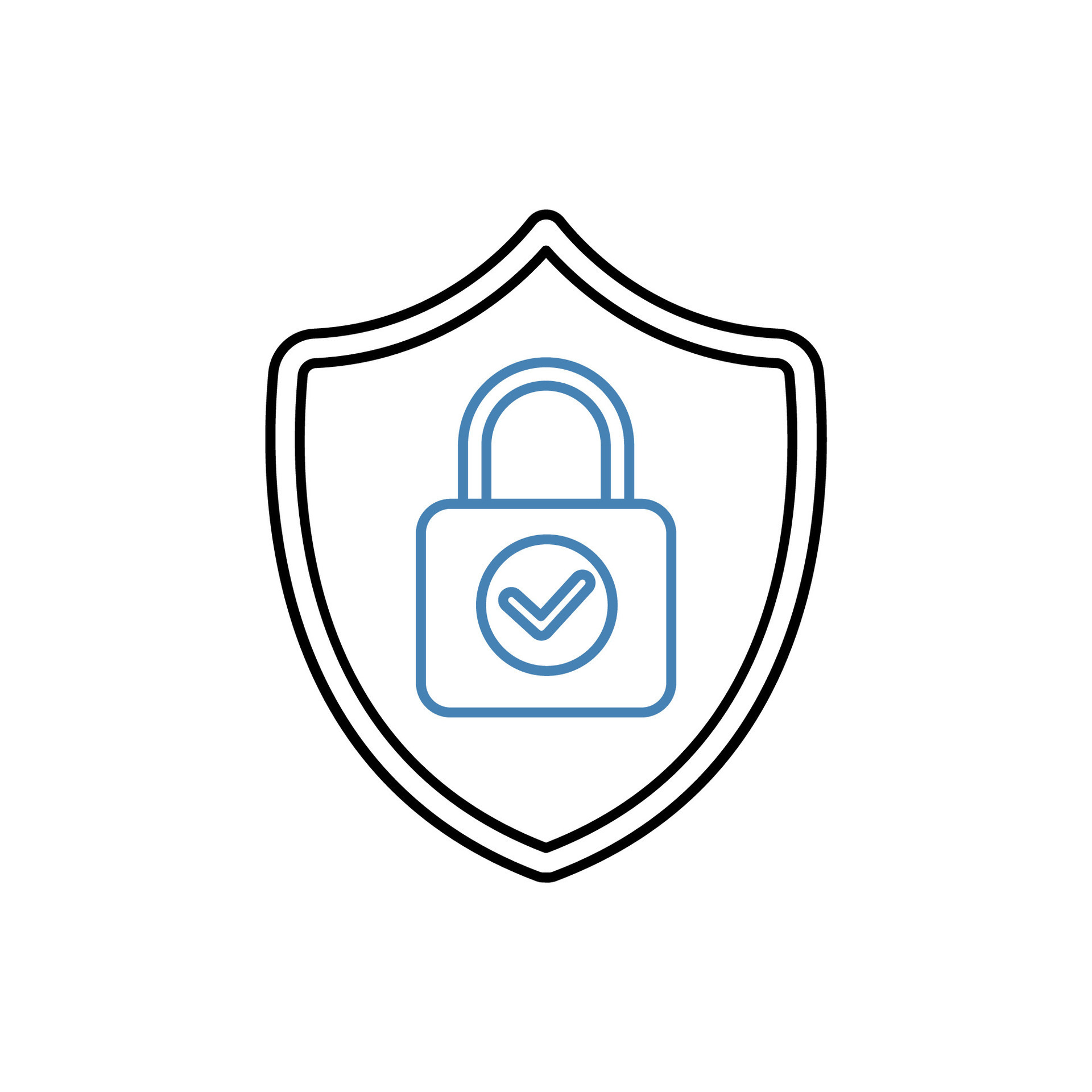 Two Factor Authentication Concept Line Icon Simple Element