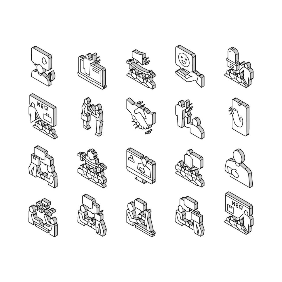 Introduction Speech Collection isometric icons set vector 39306723 ... Introduction Speech Collection isometric icons set vector 39306723 ...