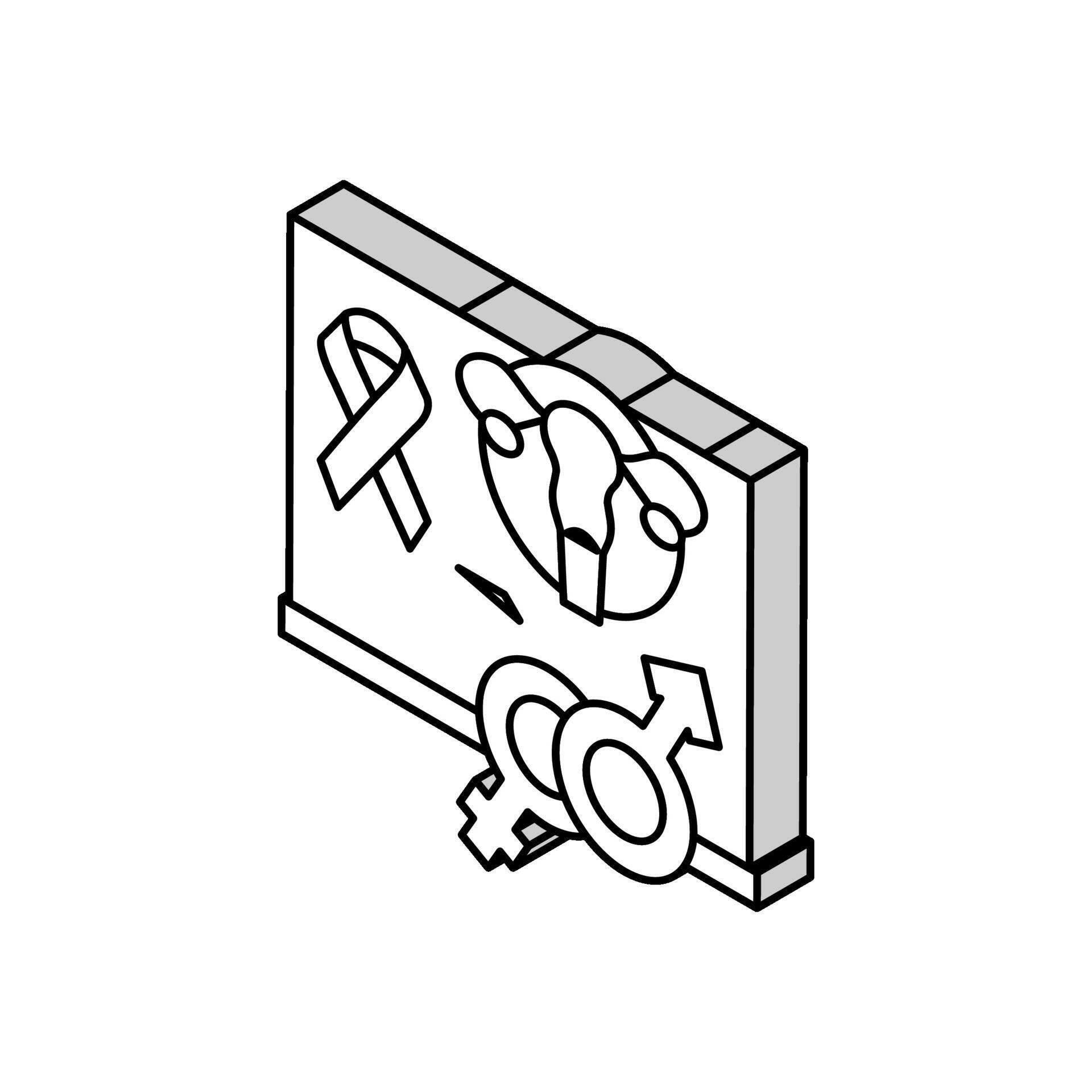 School Sex Education Isometric Icon Vector Illustration 39311567 Vector