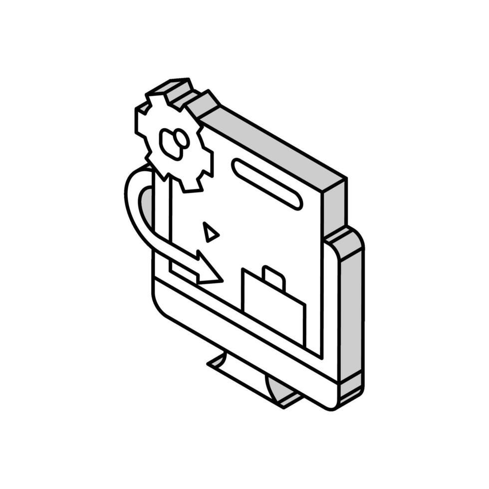 integration system isometric icon vector illustration 39313663 Vector Art at Vecteezy